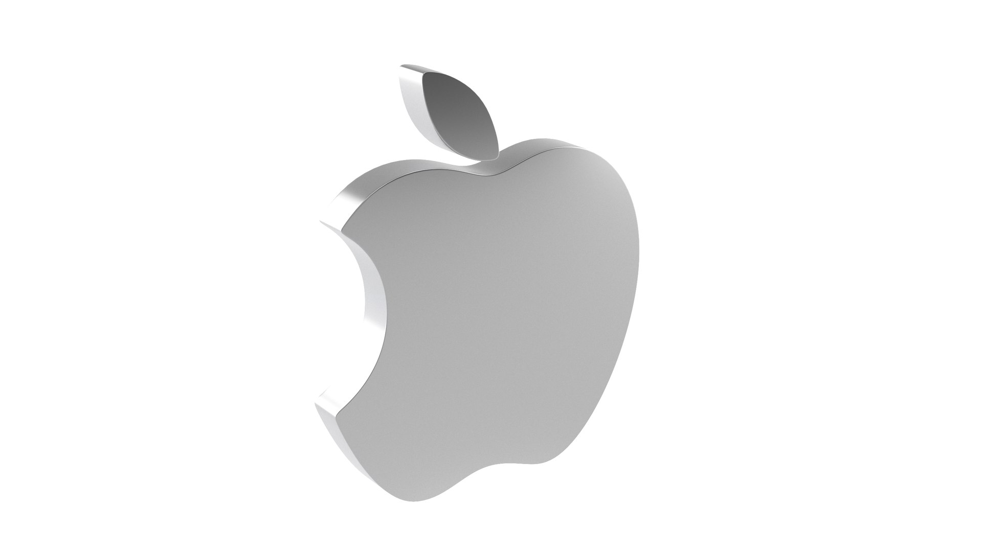 3D Apple Logo - TurboSquid 2314603