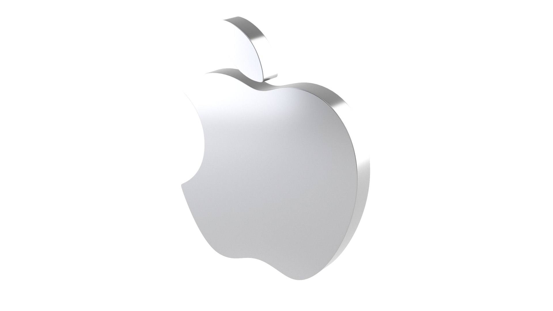 3D Apple Logo - TurboSquid 2314603