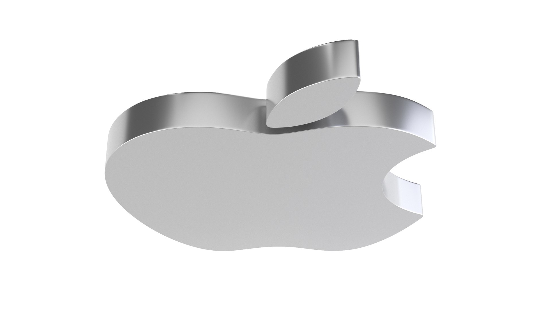 3D Apple Logo - TurboSquid 2314603