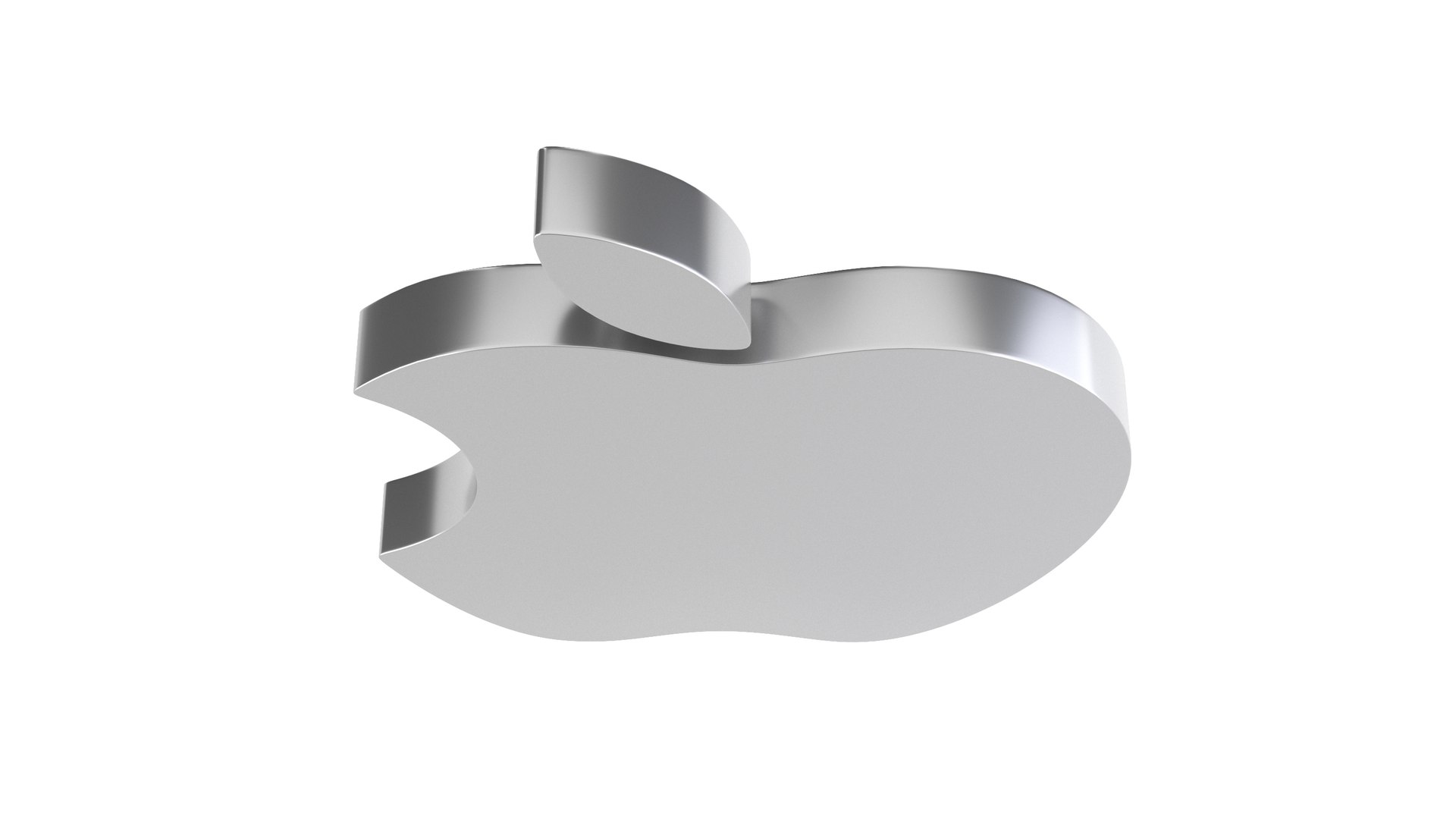 3D Apple Logo - TurboSquid 2314603