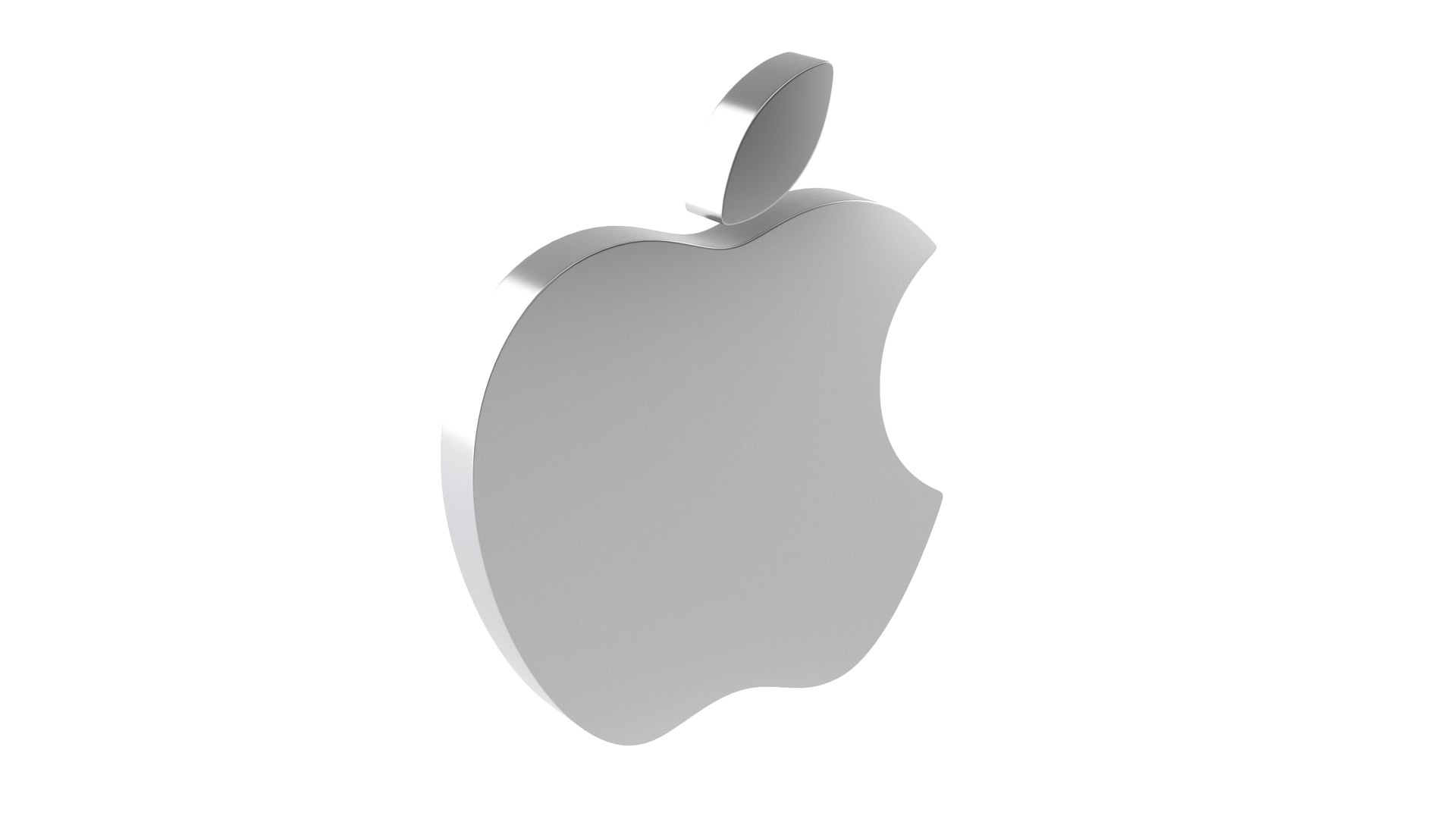 3D Apple Logo - TurboSquid 2314603