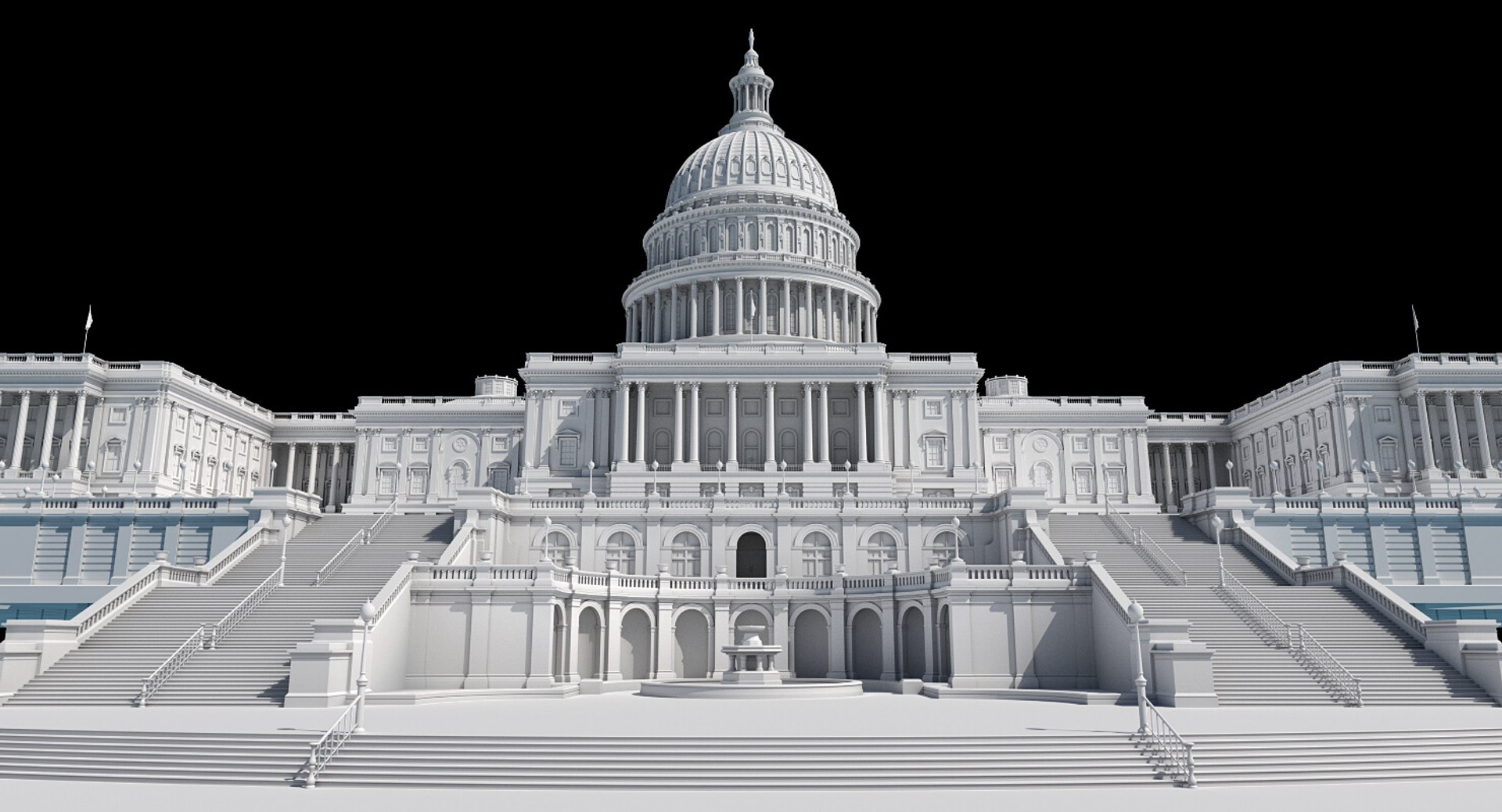 United States Capitol Building 3d Max