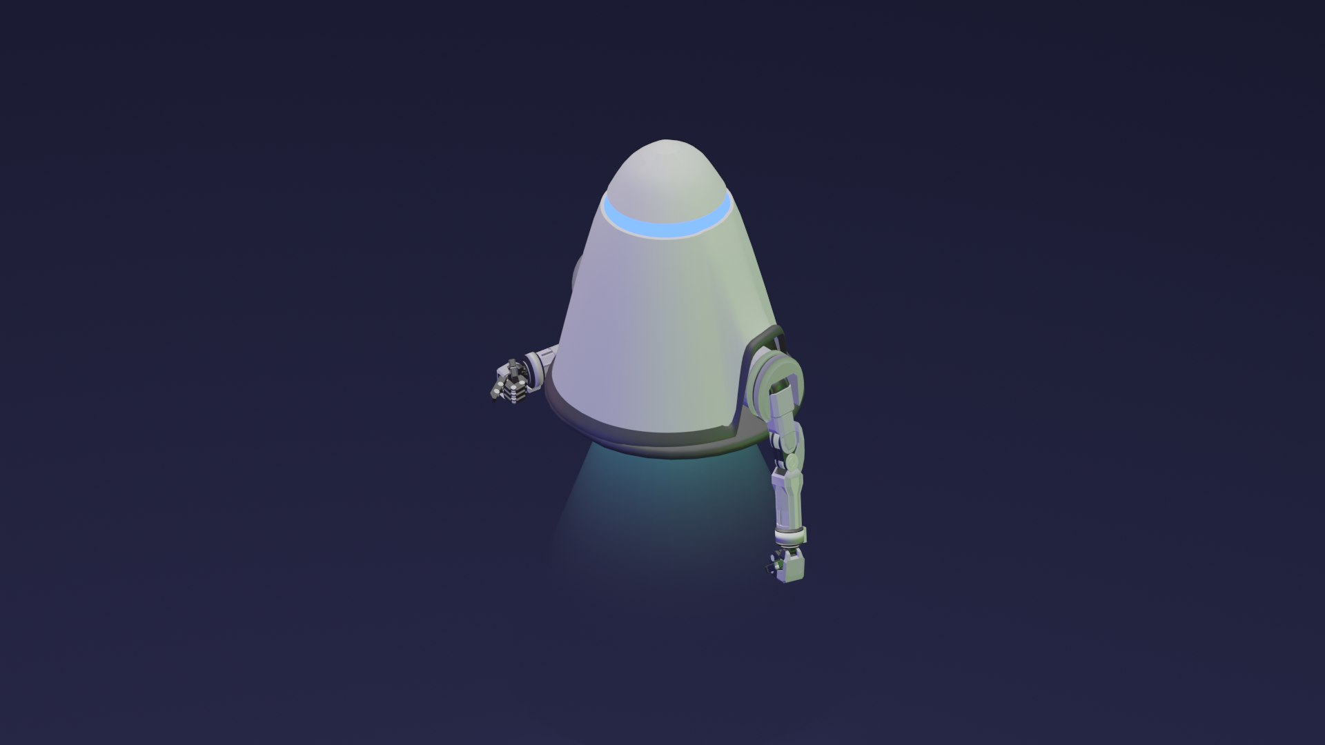 Assistant Robot 3D Model - TurboSquid 2090500