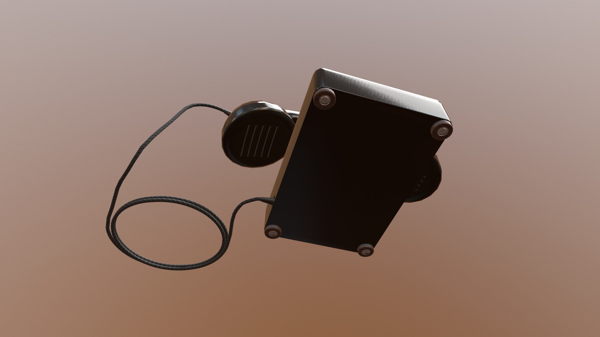 3D Handset Old Phone Model - TurboSquid 1523139