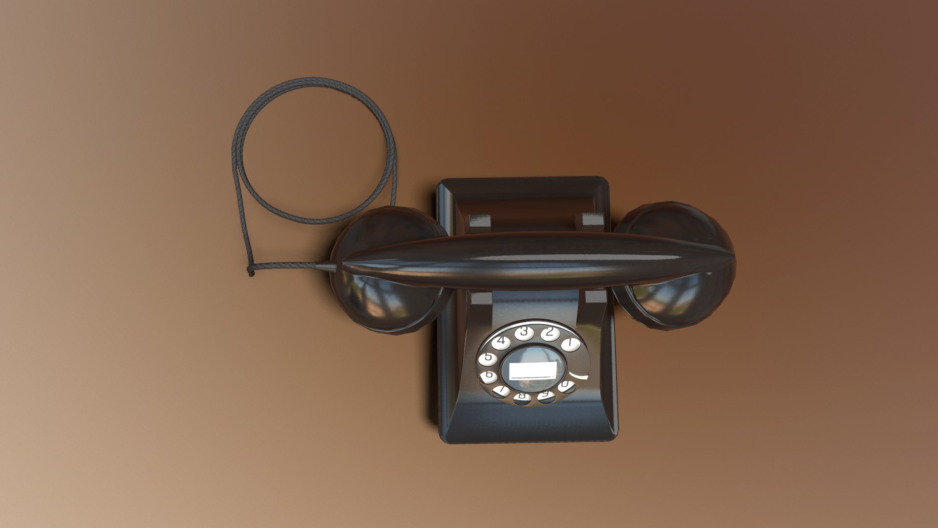 3D Handset Old Phone Model - TurboSquid 1523139