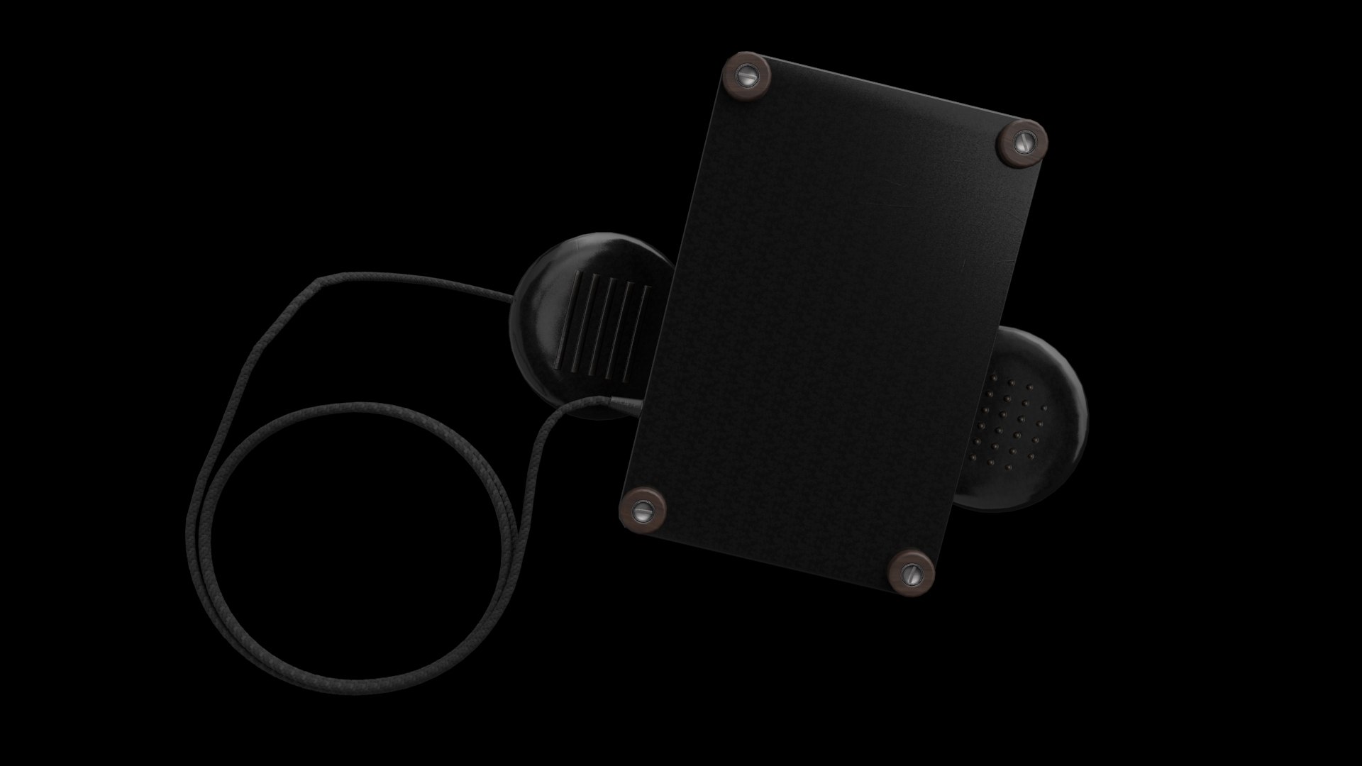 3D Handset Old Phone Model - TurboSquid 1523139