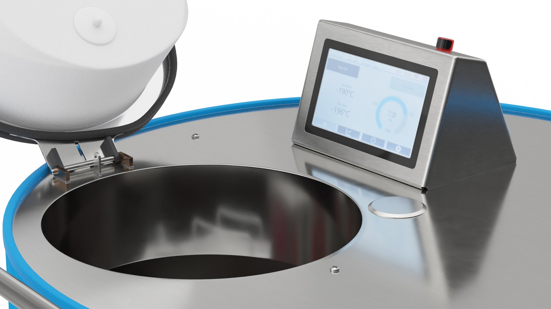 Cryogenic Freezer with Cryo-boxes 3D model - TurboSquid 1997414