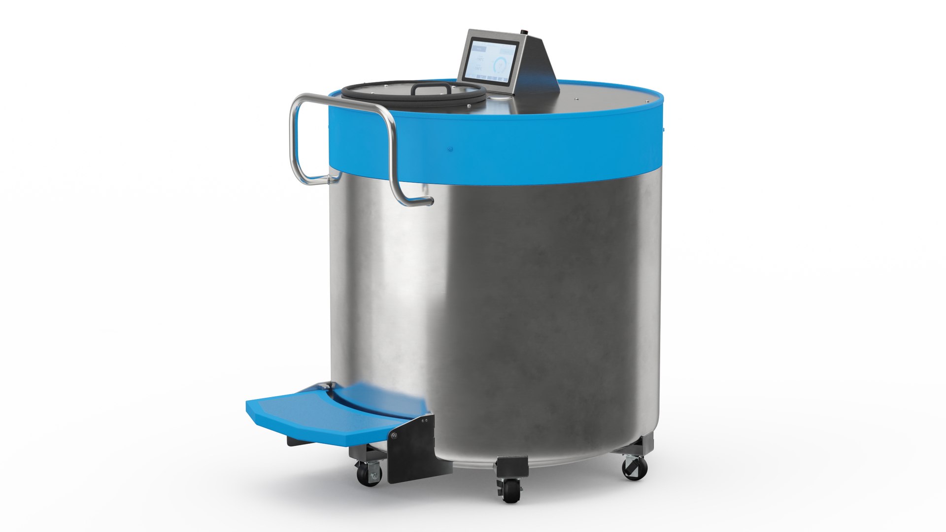 Cryogenic Freezer with Cryo-boxes 3D model - TurboSquid 1997414