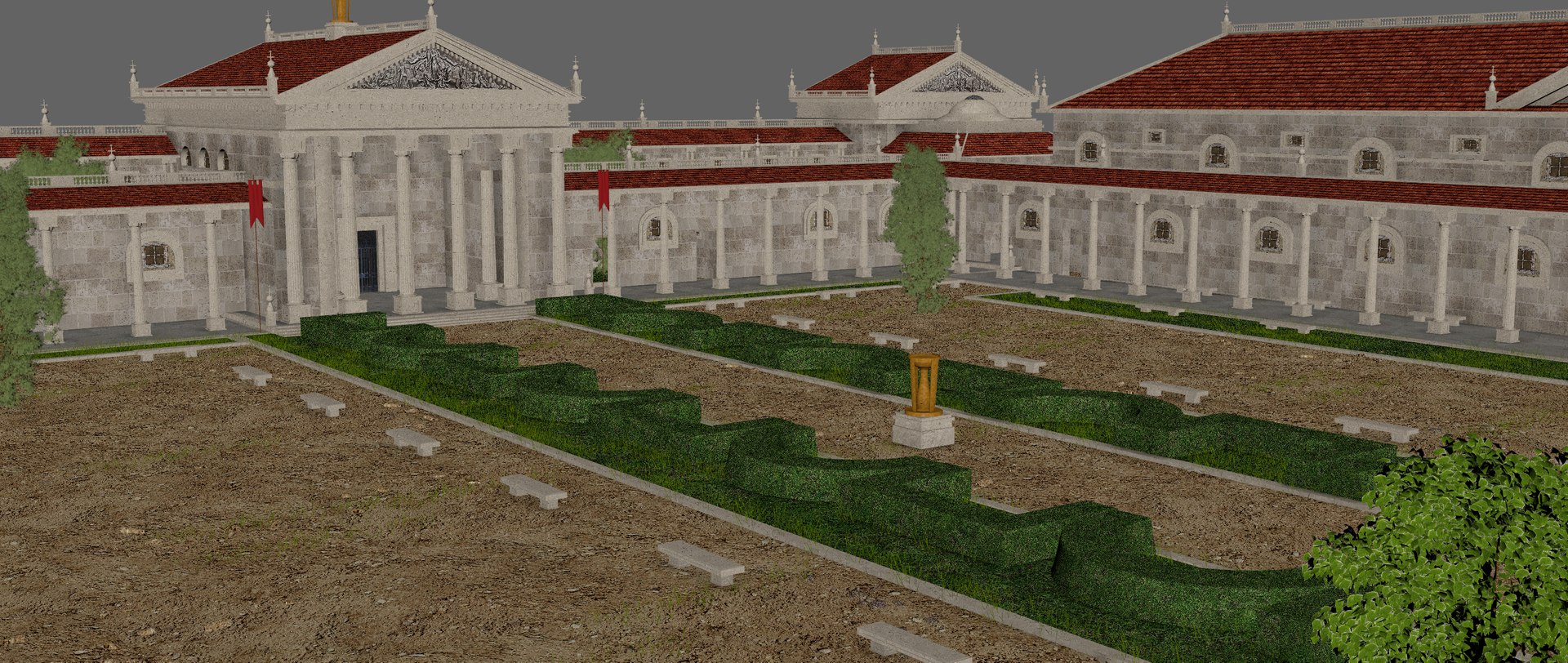 3D Fishbourne Roman Palace Model - TurboSquid 2277734