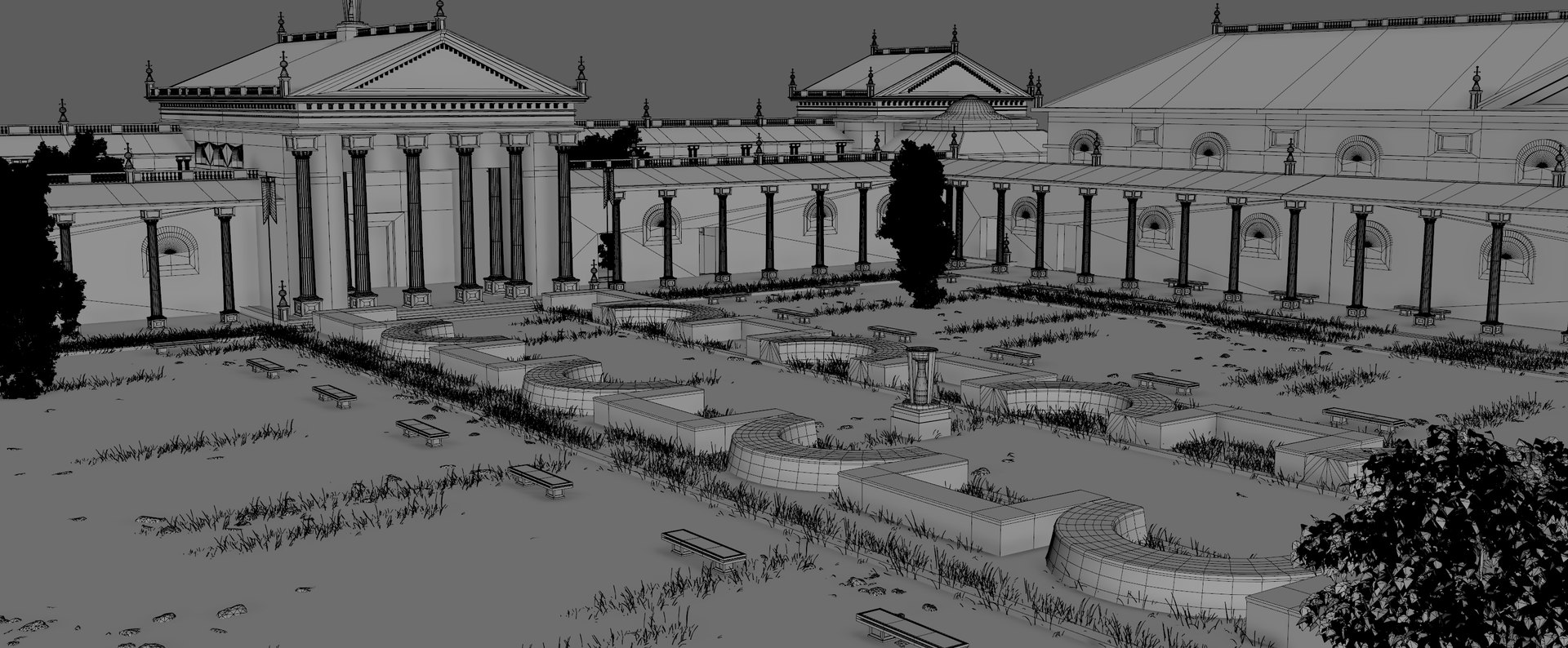 3D Fishbourne Roman Palace Model - TurboSquid 2277734