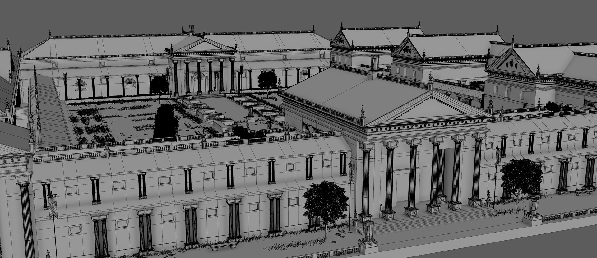 3D Fishbourne Roman Palace Model - TurboSquid 2277734