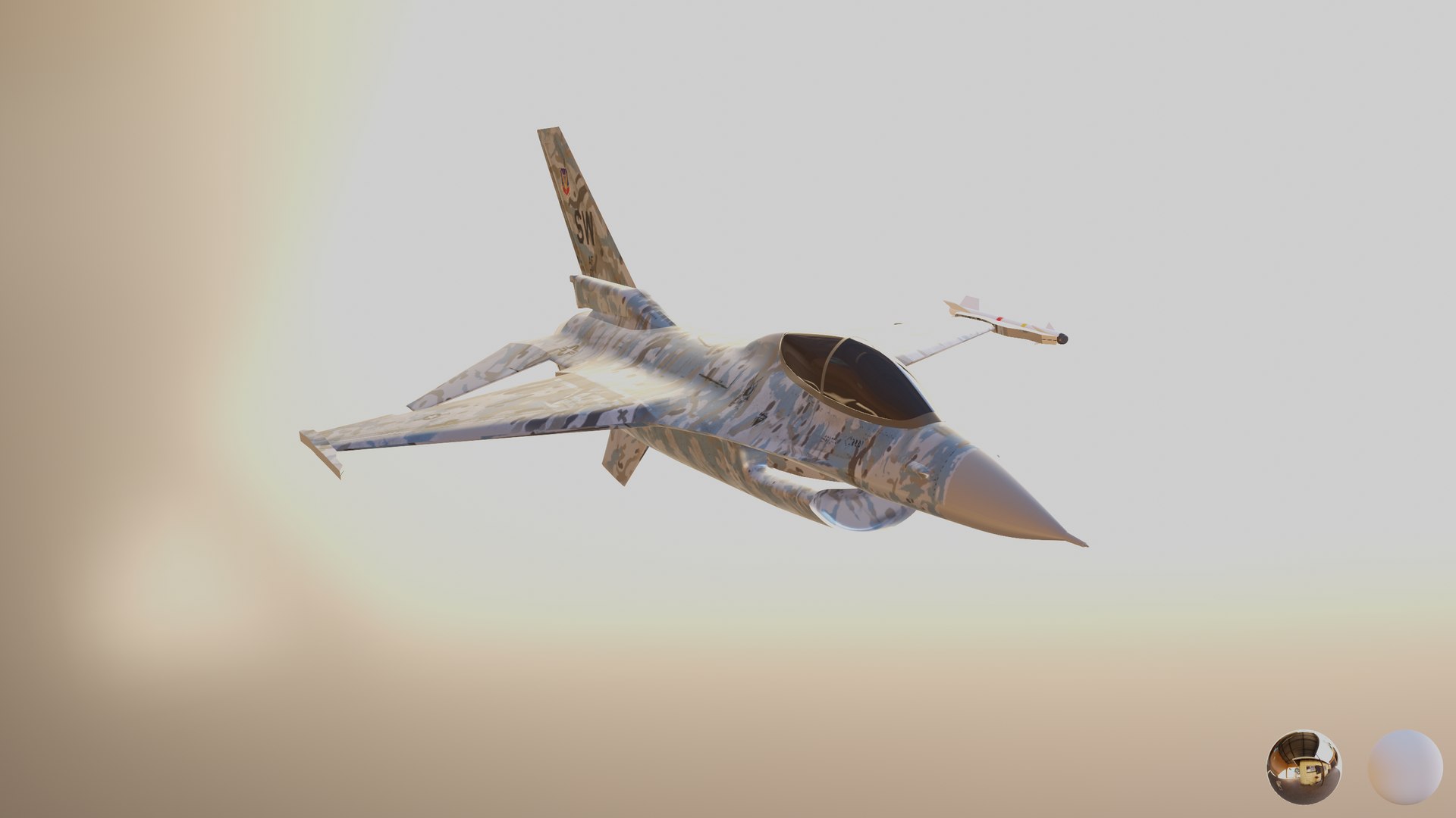 3D F-16 - TurboSquid 1816352