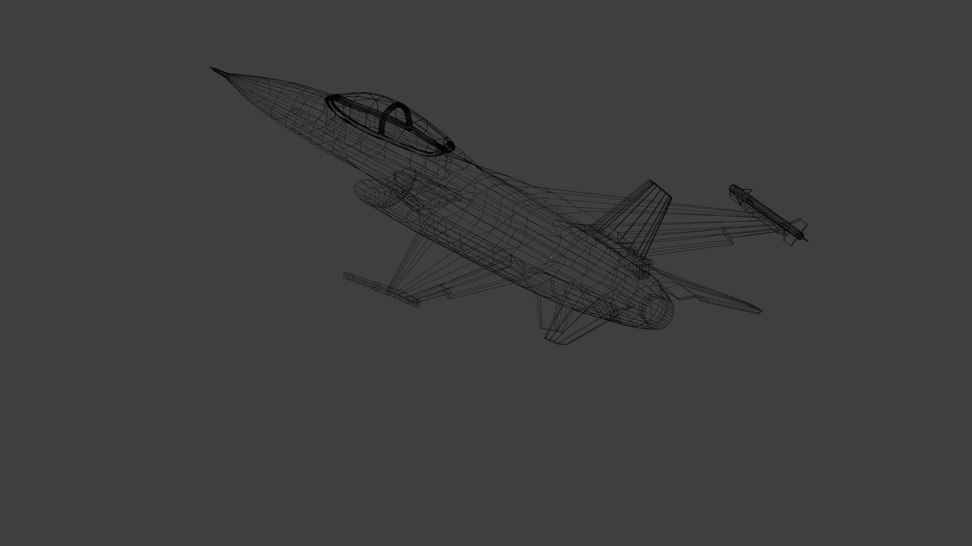 3D F-16 - TurboSquid 1816352