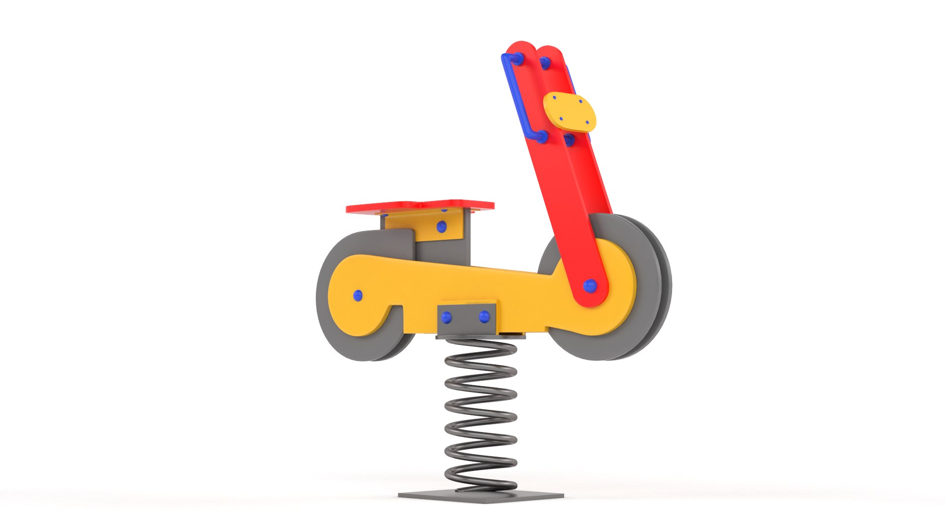 Motorcycle Spring Rider 3D - TurboSquid 1733285