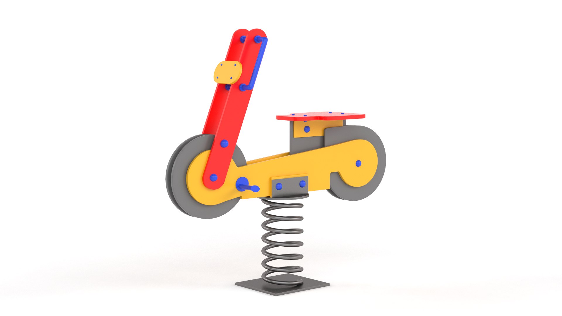 Motorcycle Spring Rider 3D - TurboSquid 1733285