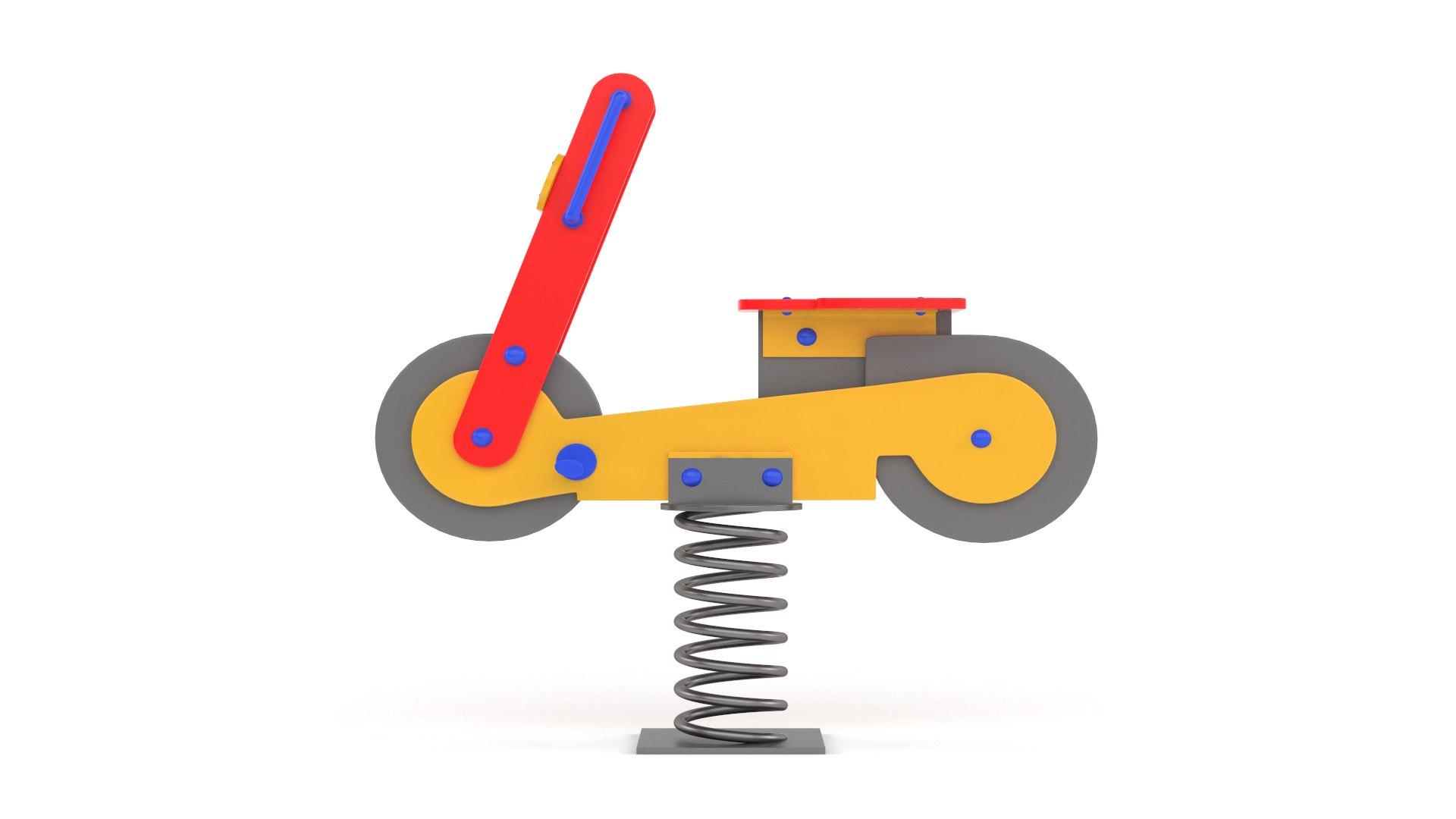 Motorcycle Spring Rider 3D - TurboSquid 1733285