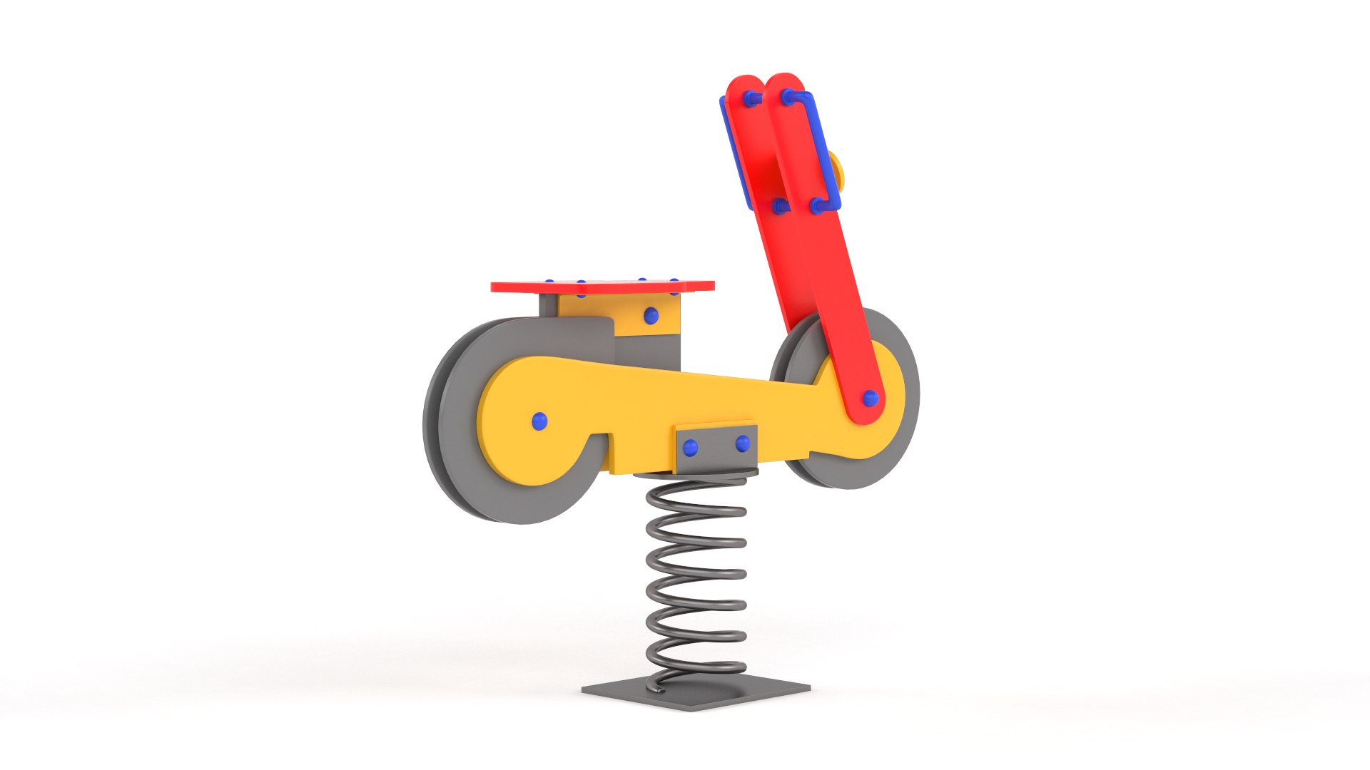 Motorcycle Spring Rider 3D - TurboSquid 1733285