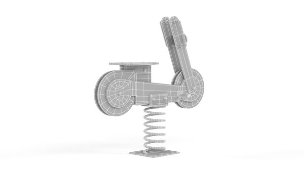 Motorcycle Spring Rider 3D - TurboSquid 1733285