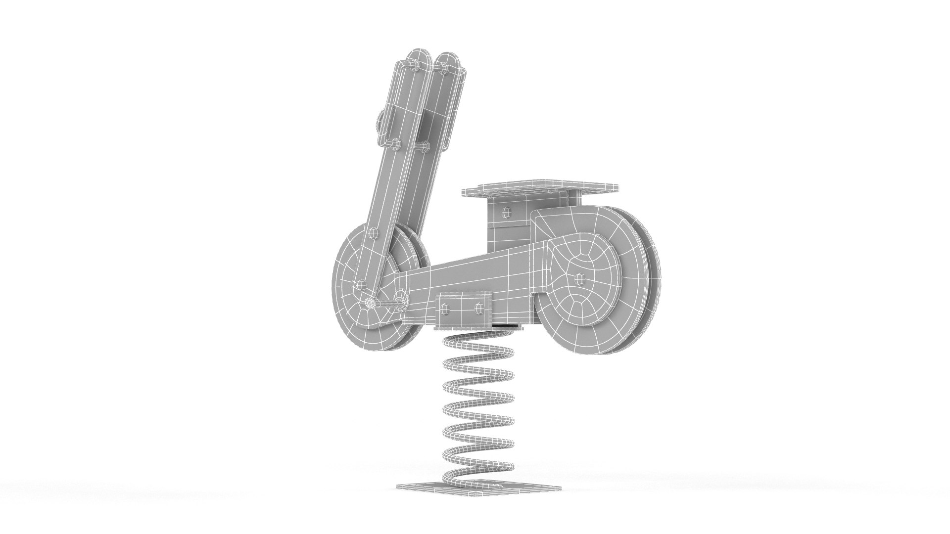 Motorcycle Spring Rider 3D - TurboSquid 1733285