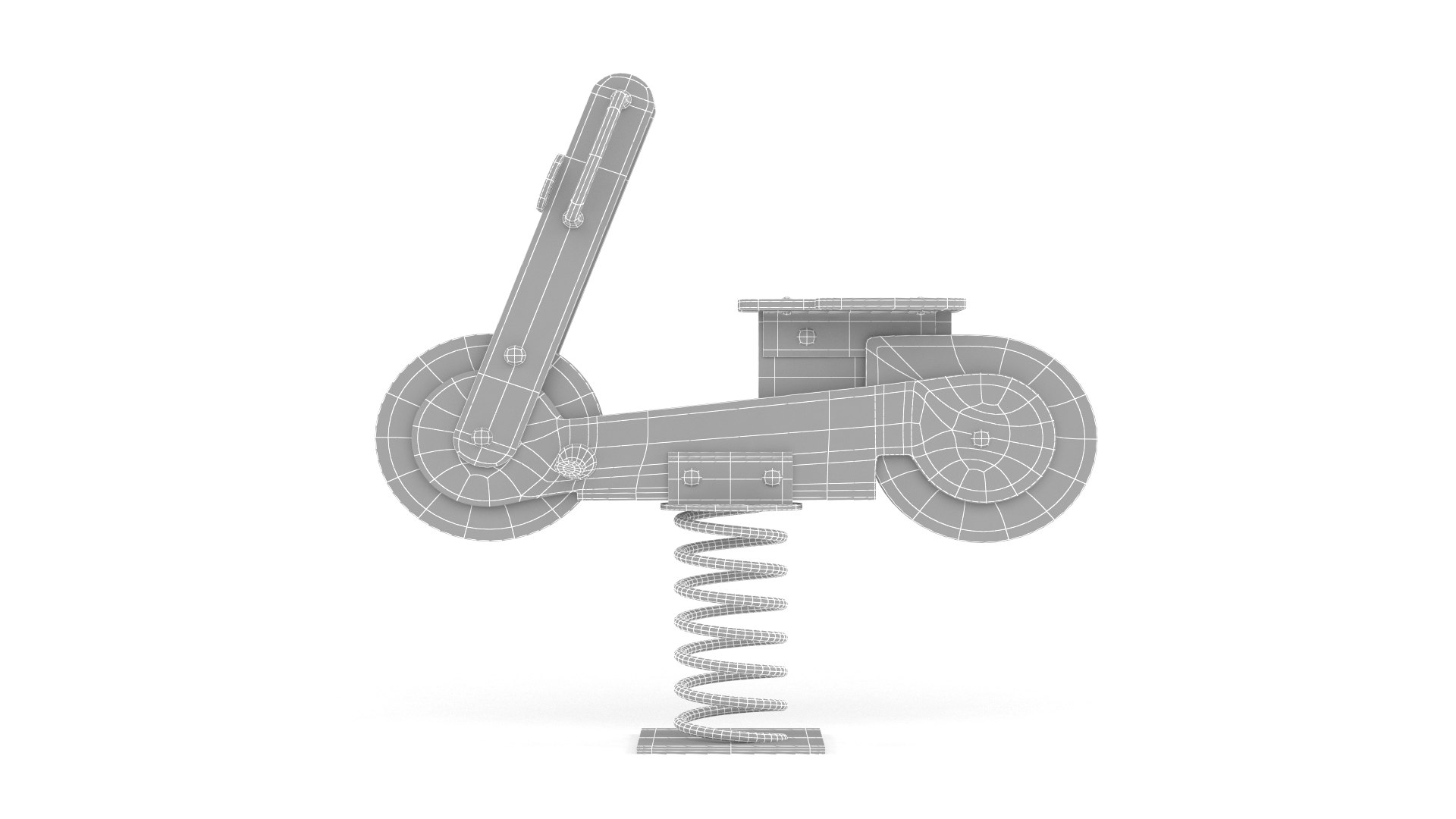 Motorcycle Spring Rider 3D - TurboSquid 1733285