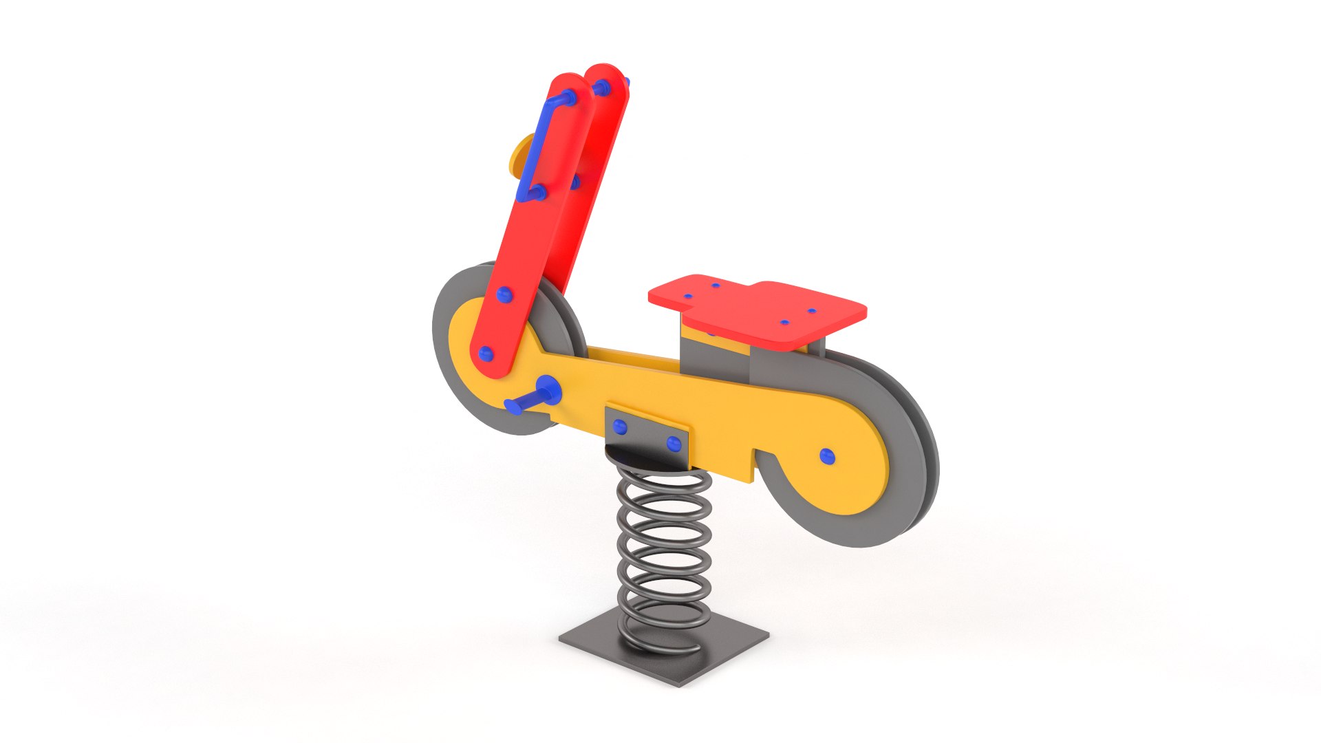 Motorcycle Spring Rider 3D - TurboSquid 1733285