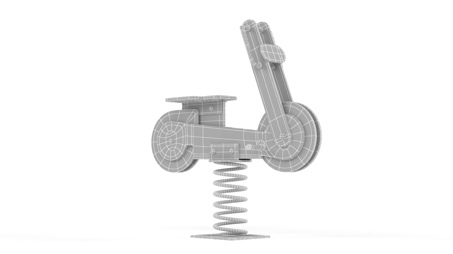 Motorcycle Spring Rider 3D - TurboSquid 1733285