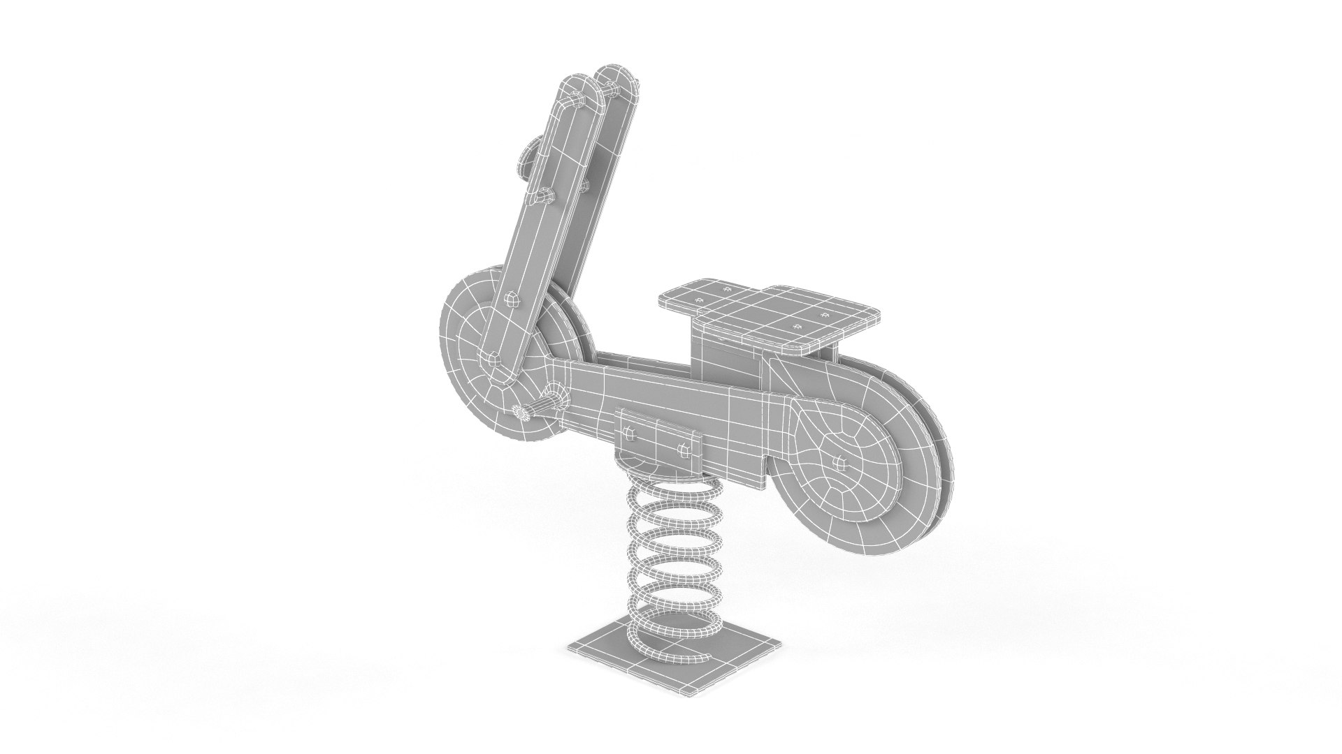 Motorcycle Spring Rider 3D - TurboSquid 1733285