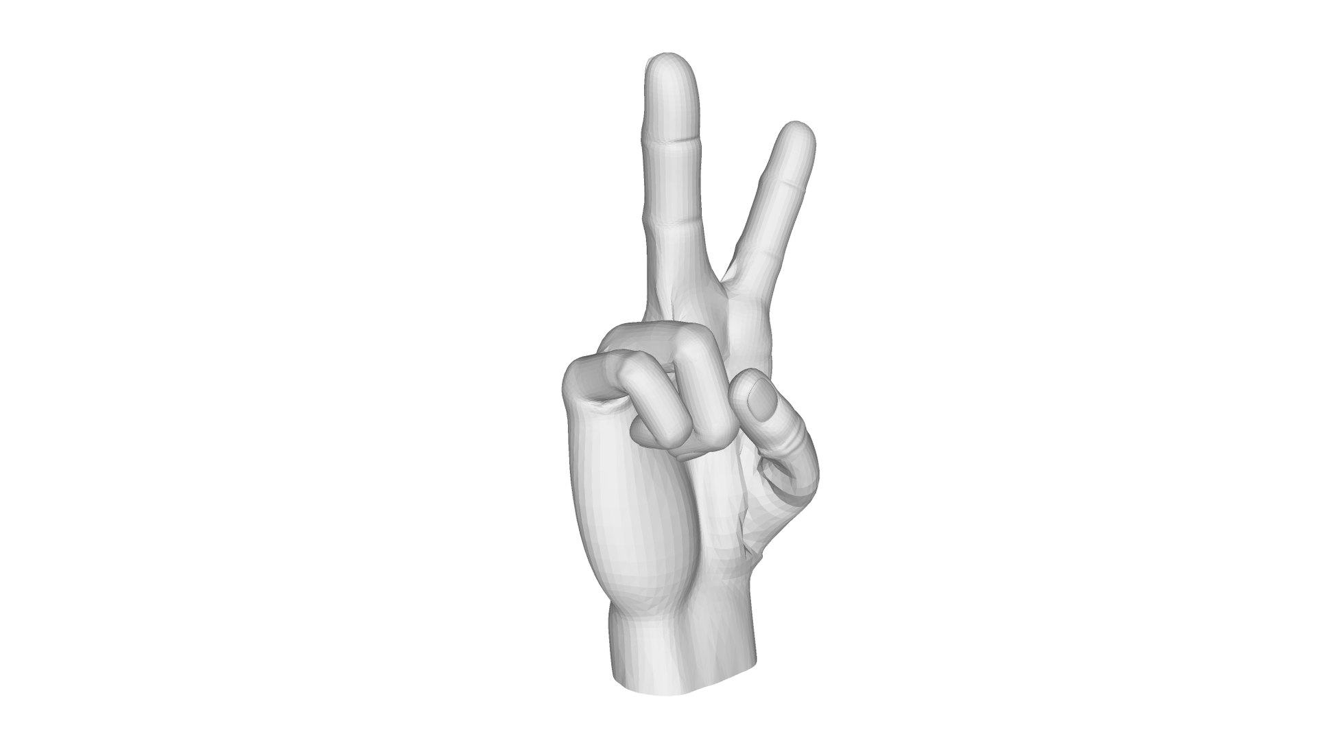3D Realistic Hand Model Pose Gesture 7 - TurboSquid 1975499
