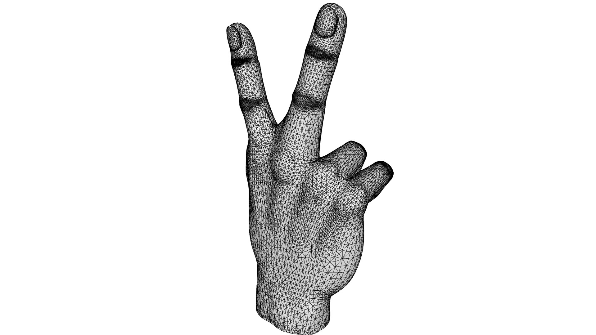 3D Realistic Hand Model Pose Gesture 7 - TurboSquid 1975499