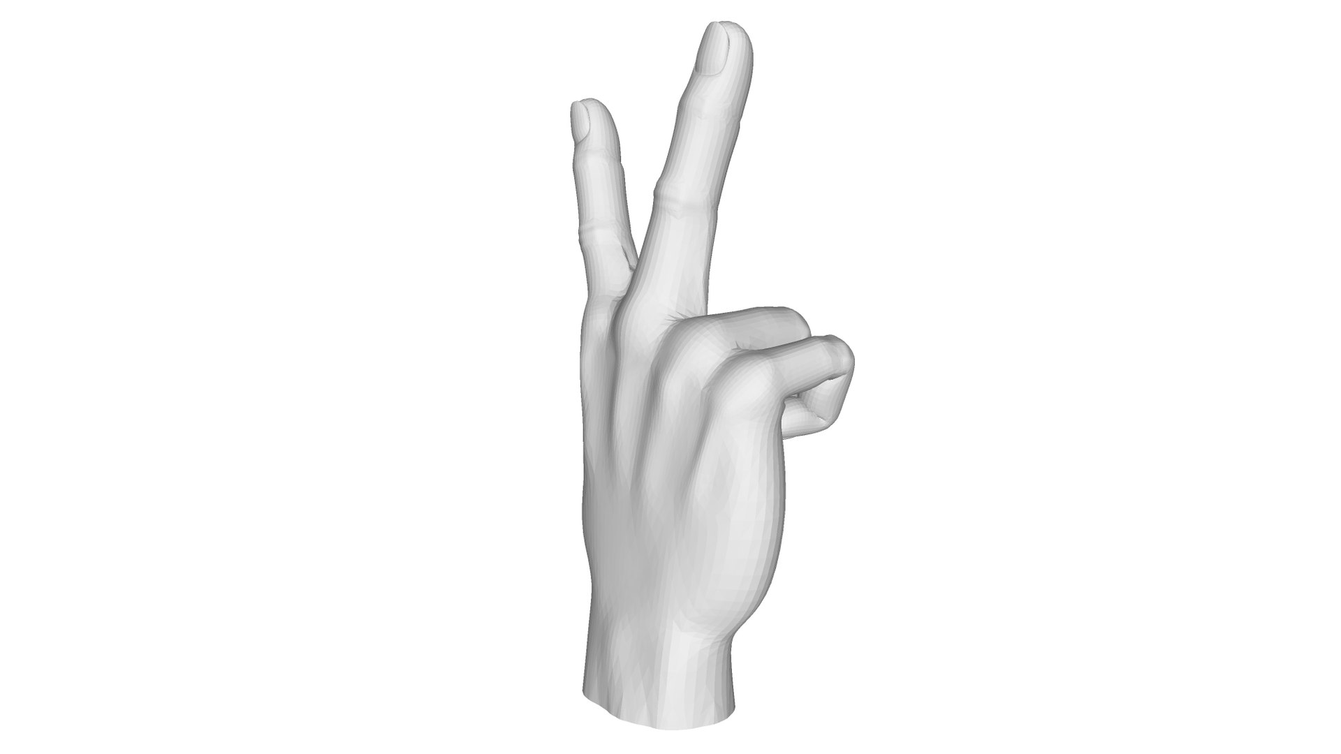 3D Realistic Hand Model Pose Gesture 7 - TurboSquid 1975499