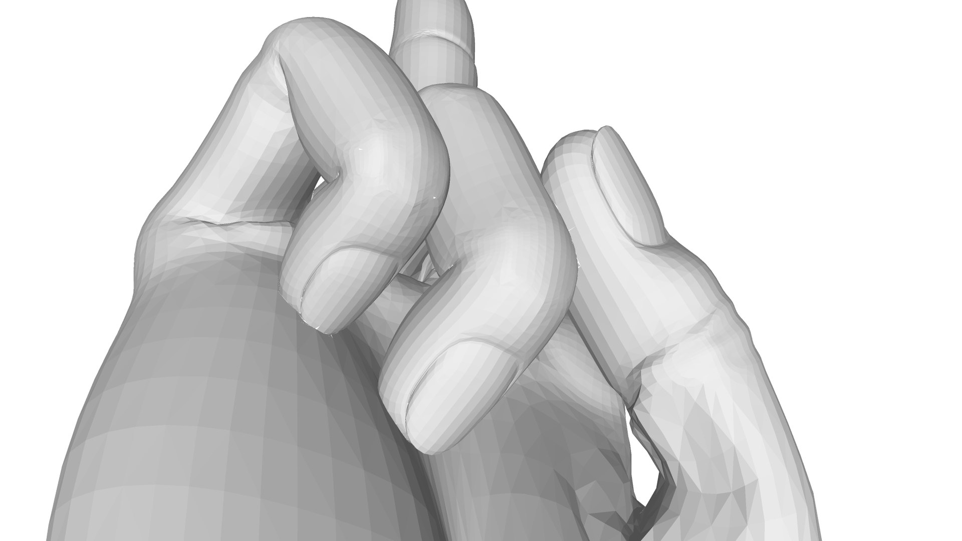 3D Realistic Hand Model Pose Gesture 7 - TurboSquid 1975499