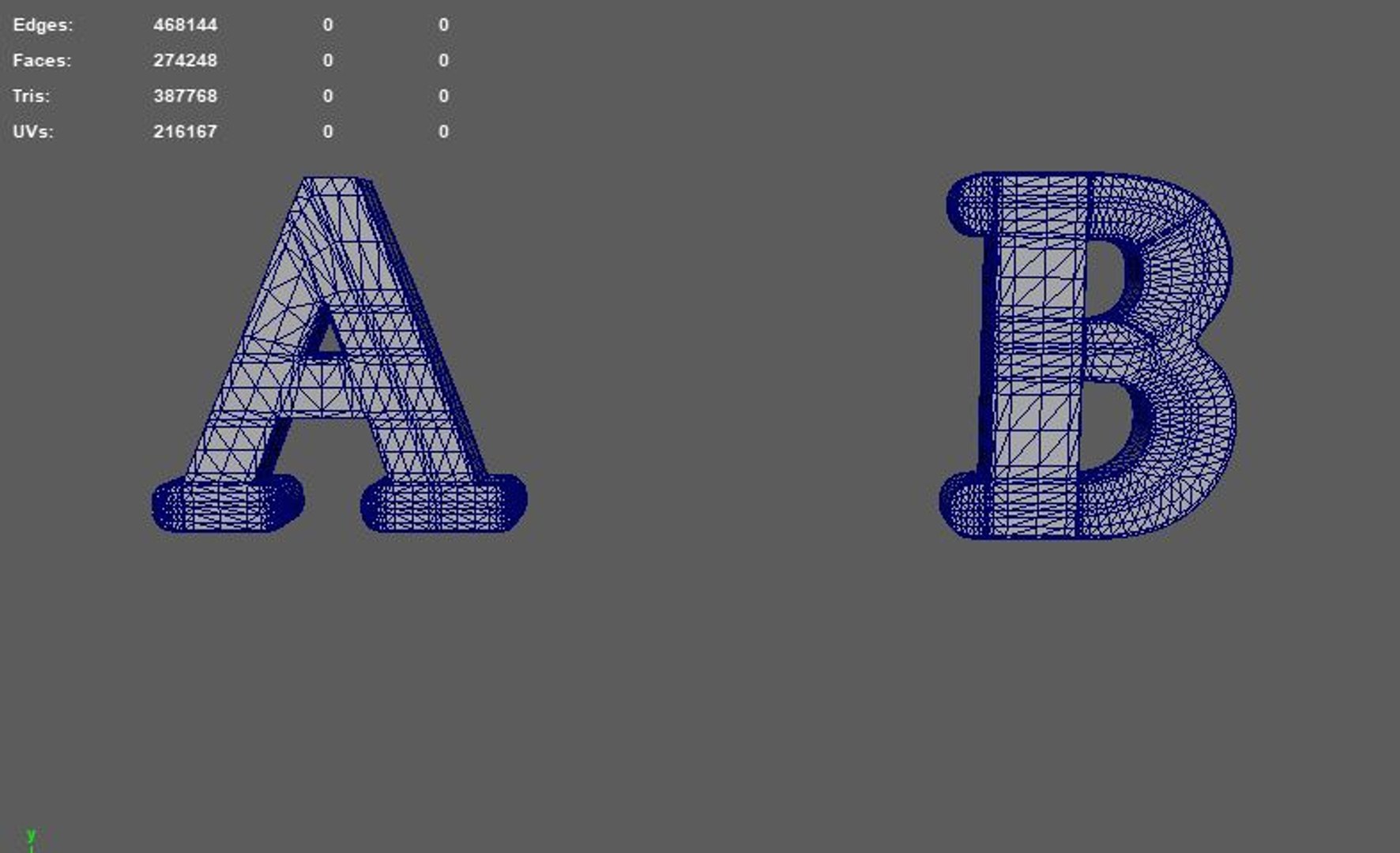 3D Alphabet A To Z 3D Model - TurboSquid 2333050
