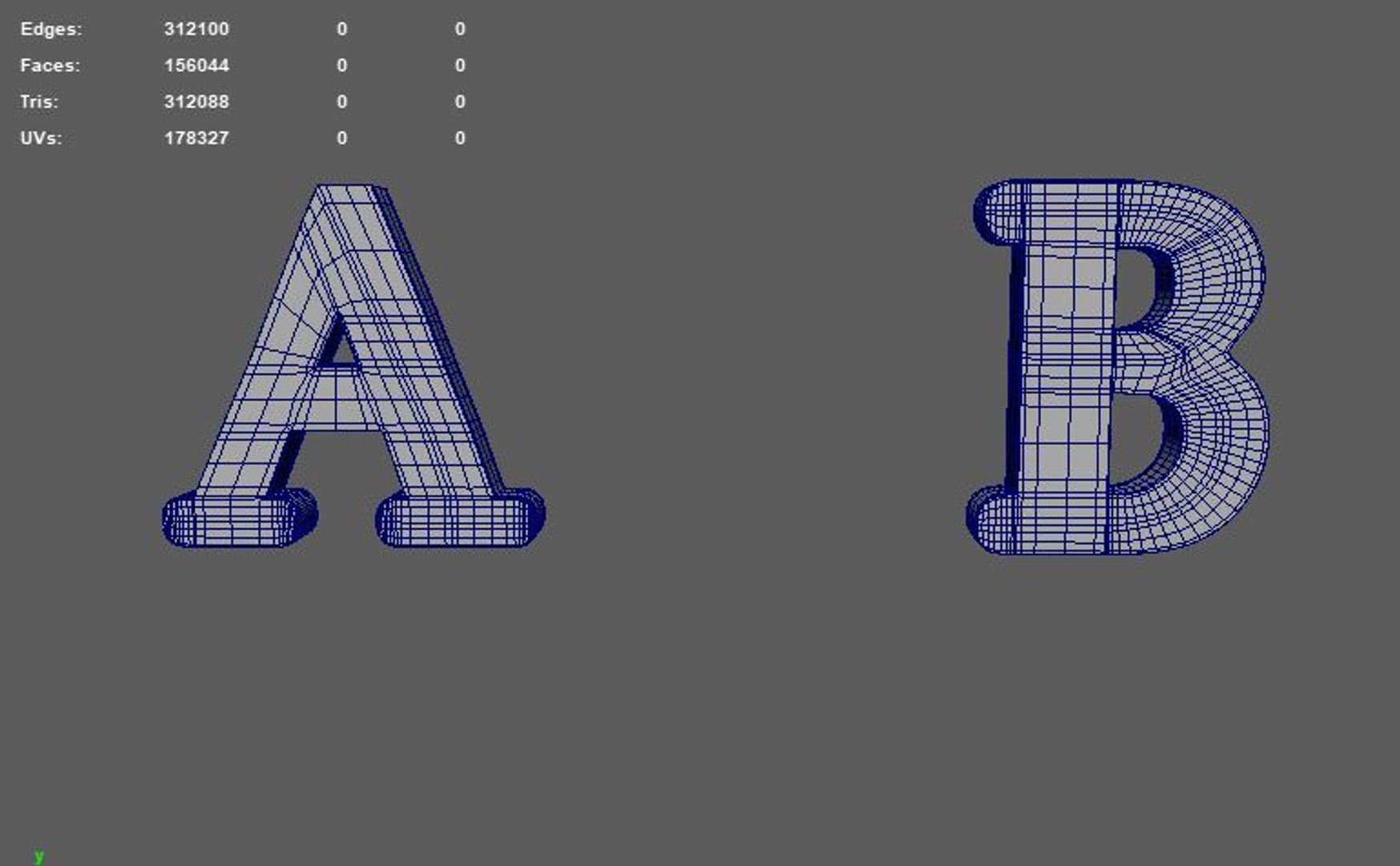 3D Alphabet A To Z 3D Model - TurboSquid 2333050