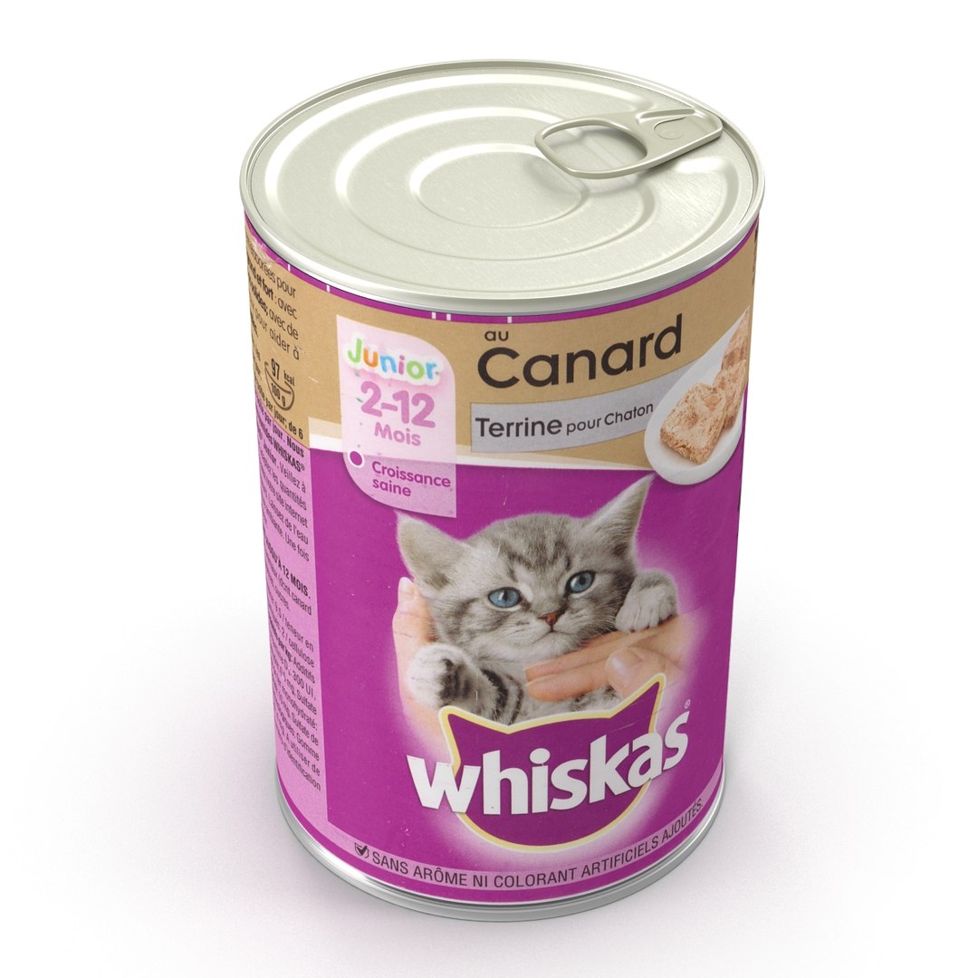 Cat Food 3d Model