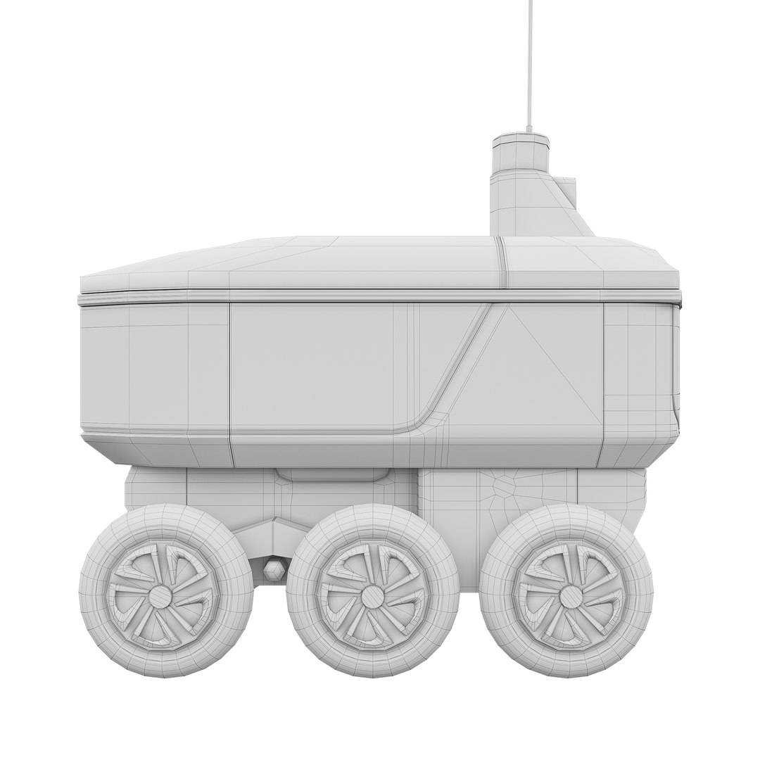 3D yandex rover robot model - TurboSquid 1621130