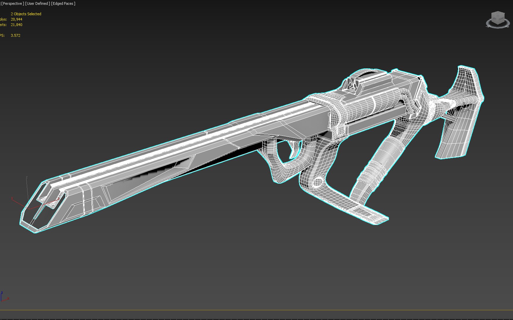 3D Modern SMG - TurboSquid 1720822