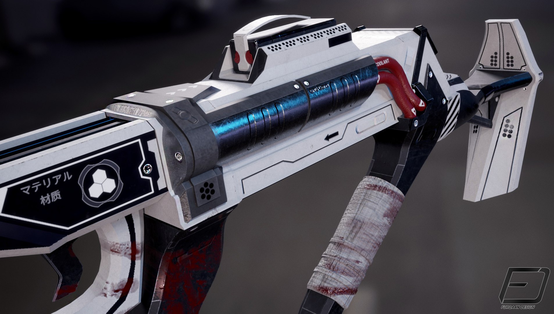 3D Modern SMG - TurboSquid 1720822