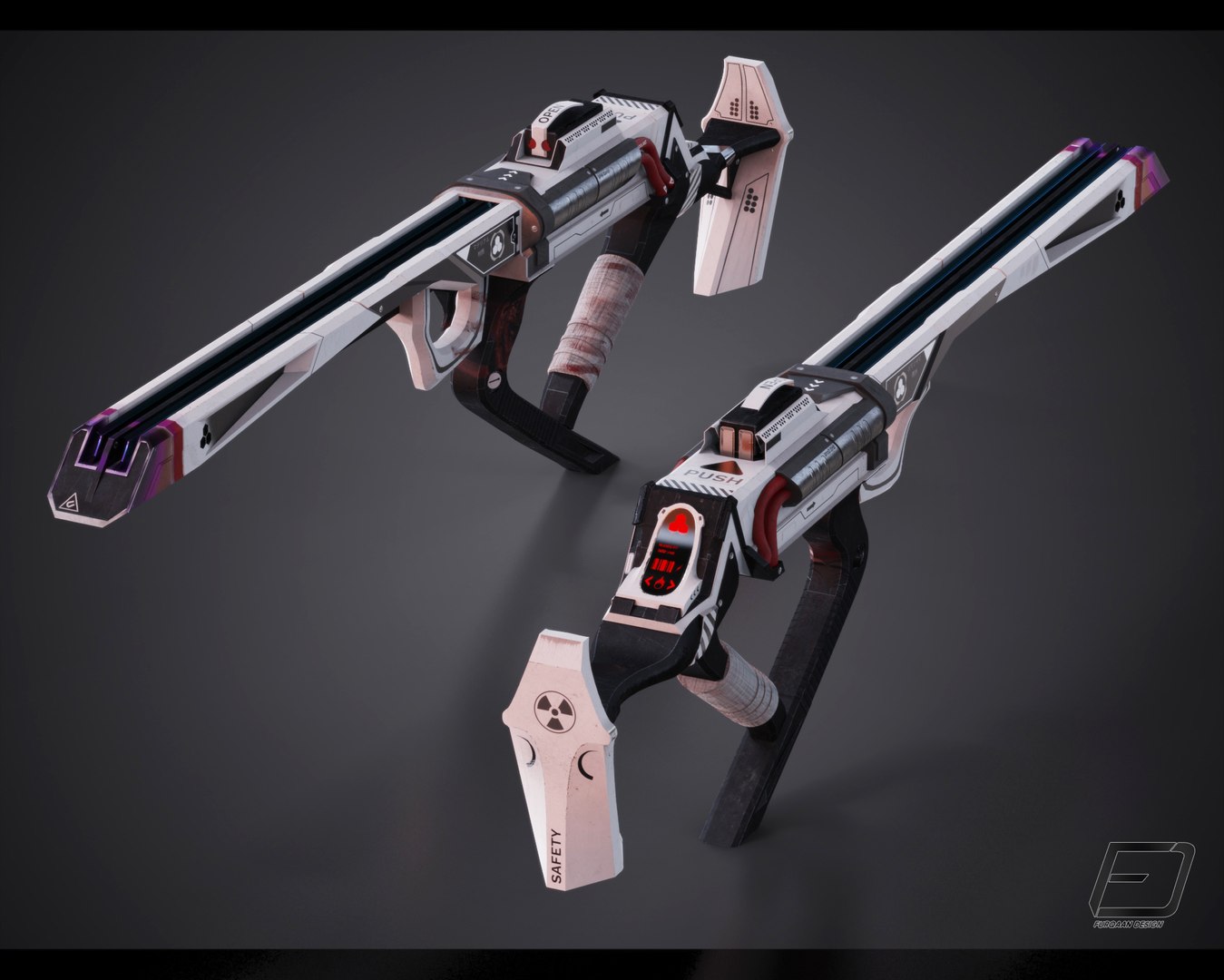 3D Modern SMG - TurboSquid 1720822