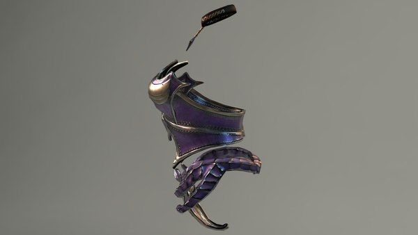 modelo 3d Conjunto de armadura de cuerpo femenino elfo - TurboSquid 1731036