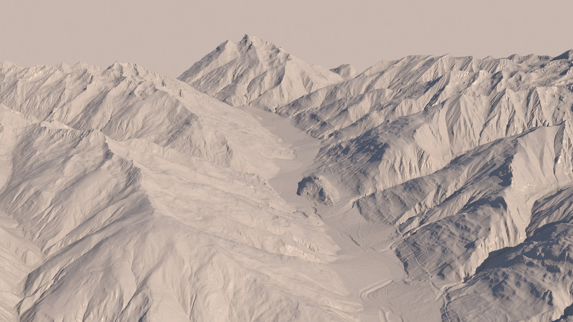 3D Austrian Alps Valley - TurboSquid 2011932