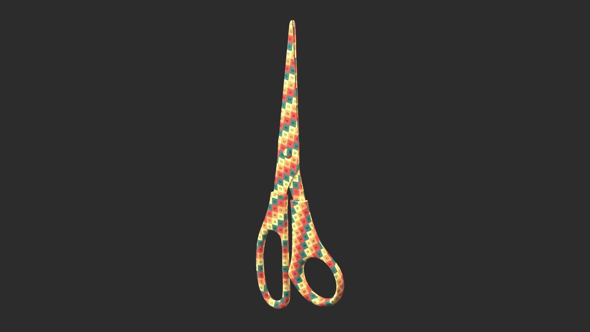 Scissors 3D Model - TurboSquid 1829753