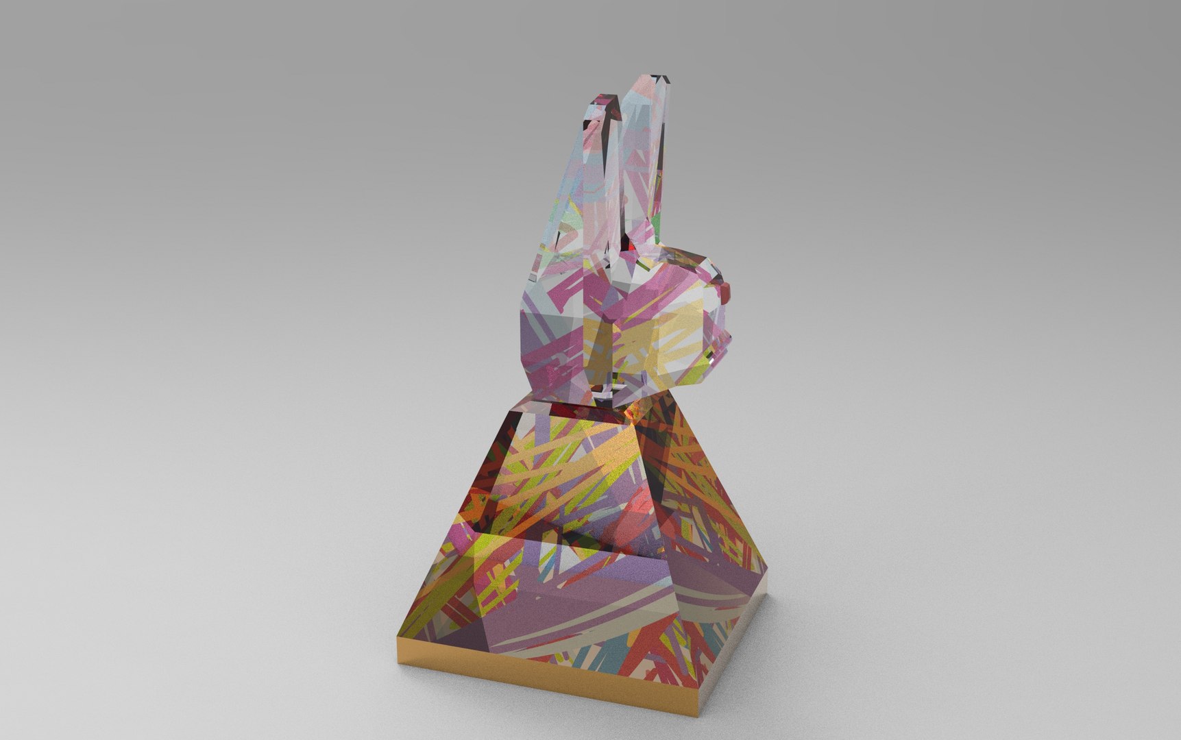 Rabbit Statue Model - TurboSquid 1948562