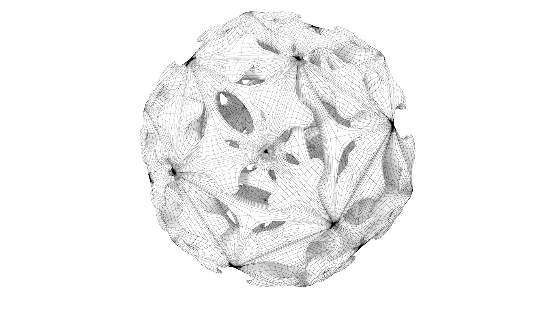 Complex Geometric Shape Object MHT 03 3D Model - TurboSquid 2070312