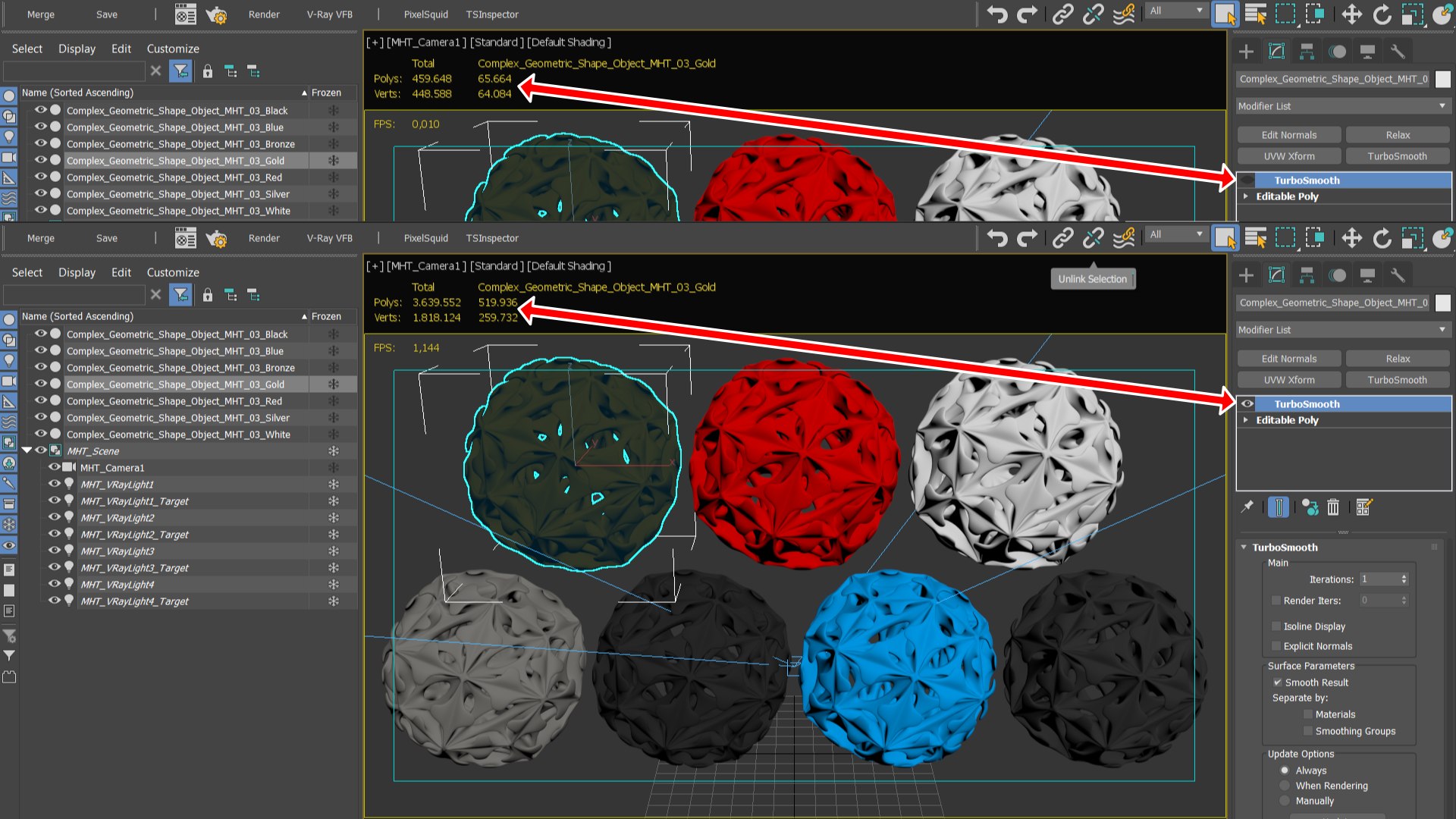 Complex Geometric Shape Object MHT 03 3D Model - TurboSquid 2070312