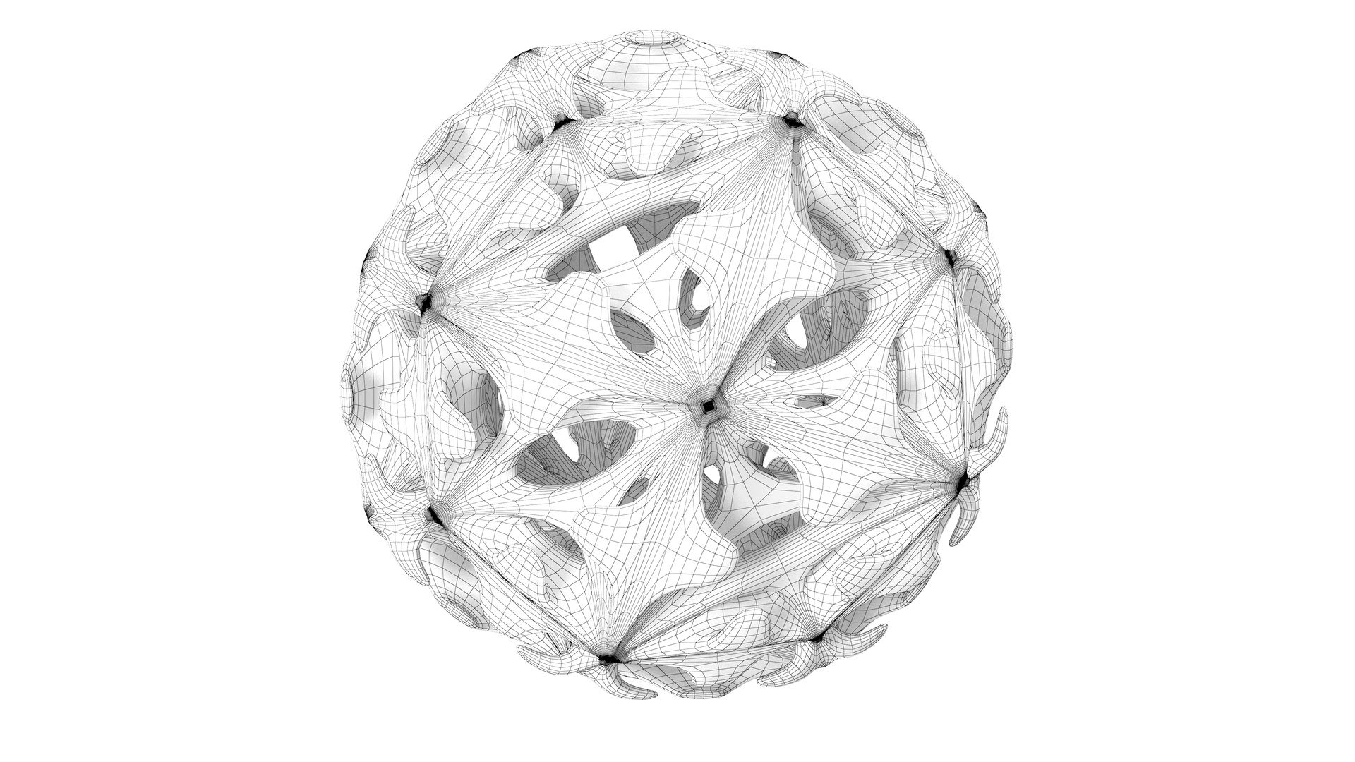 Complex Geometric Shape Object MHT 03 3D Model - TurboSquid 2070312