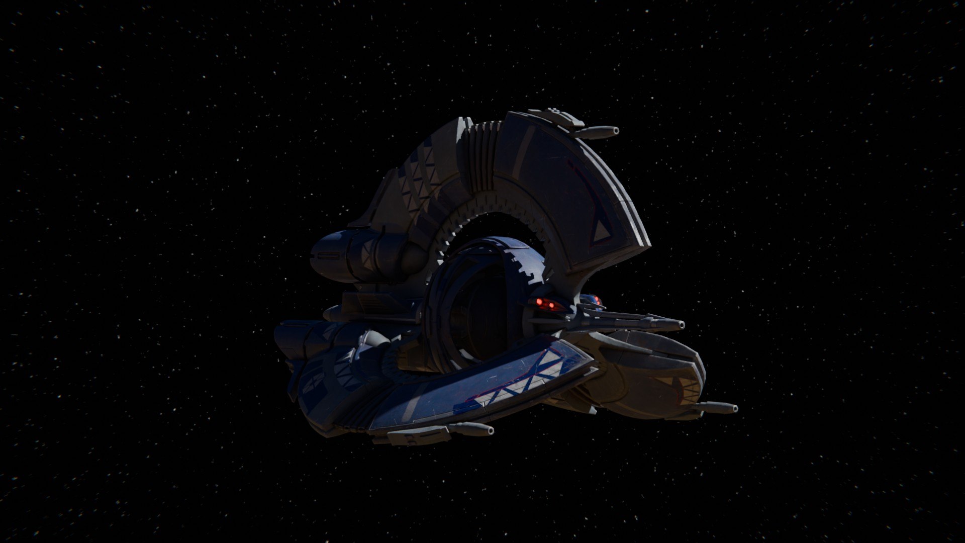 3D Droid Tri-Fighter Model - TurboSquid 2330817