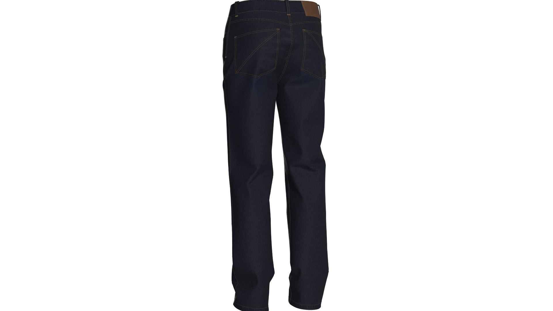 Male Denim Jean Model - TurboSquid 2167431