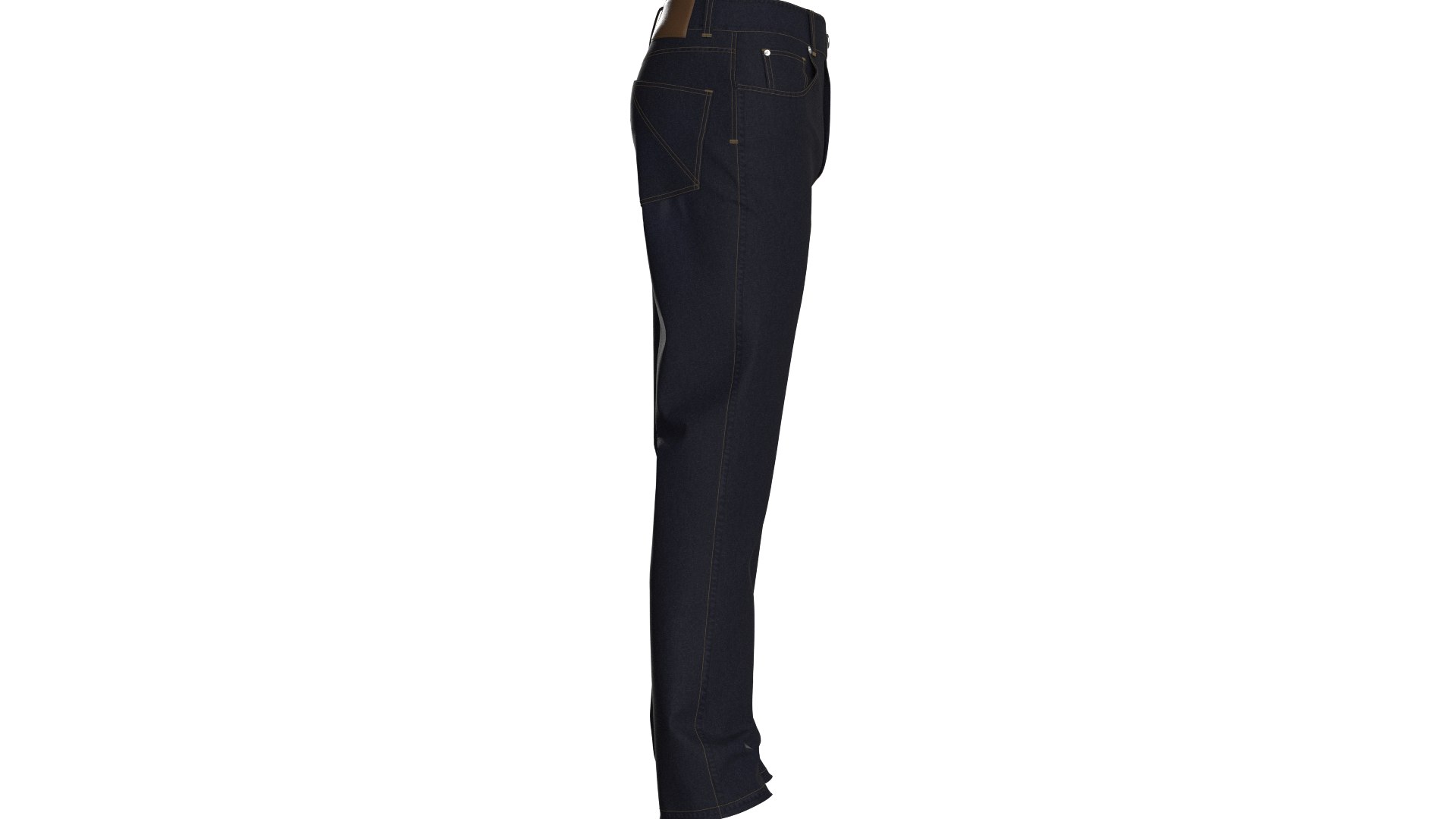 Male Denim Jean Model - TurboSquid 2167431
