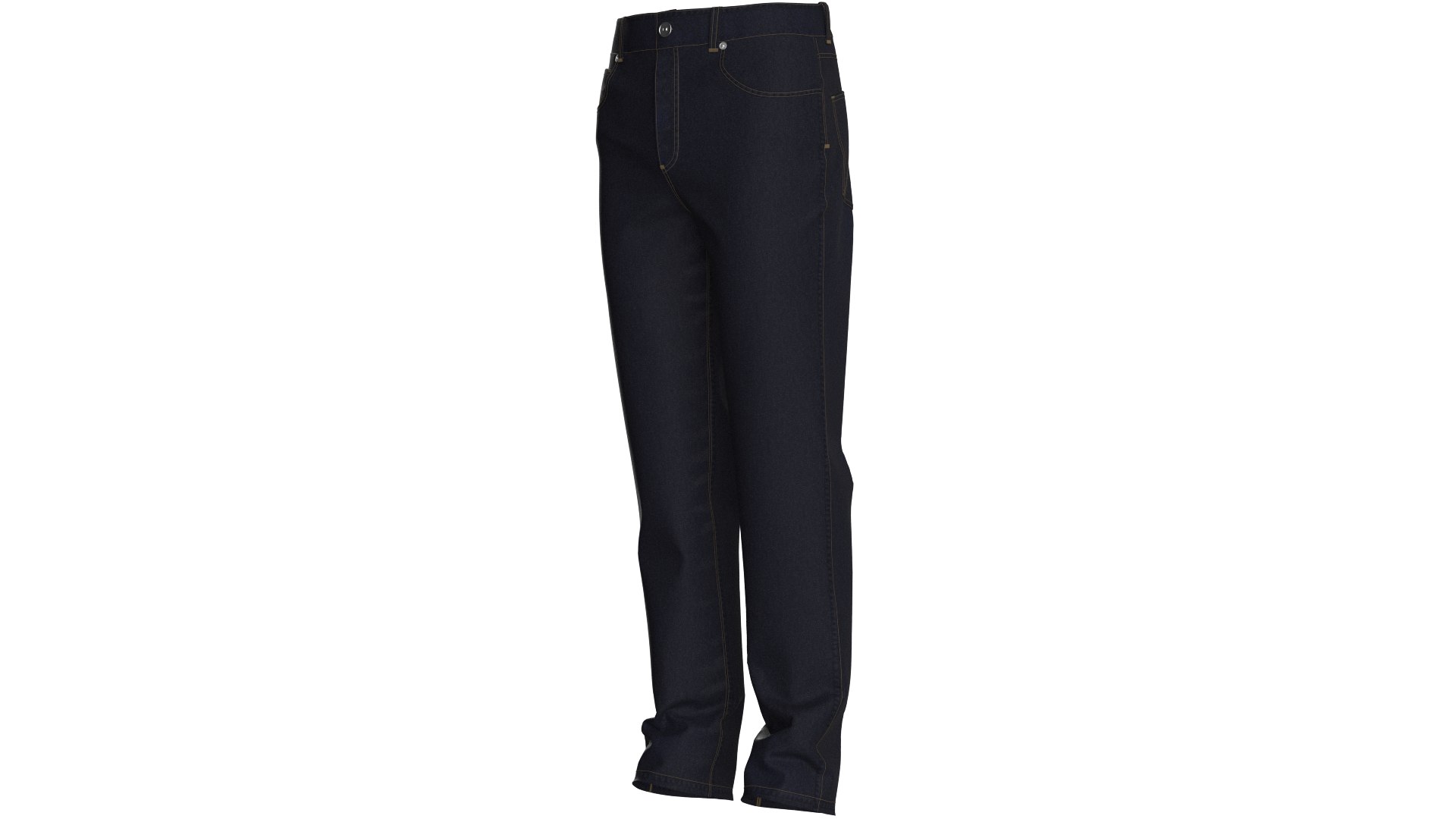 Male Denim Jean Model - TurboSquid 2167431