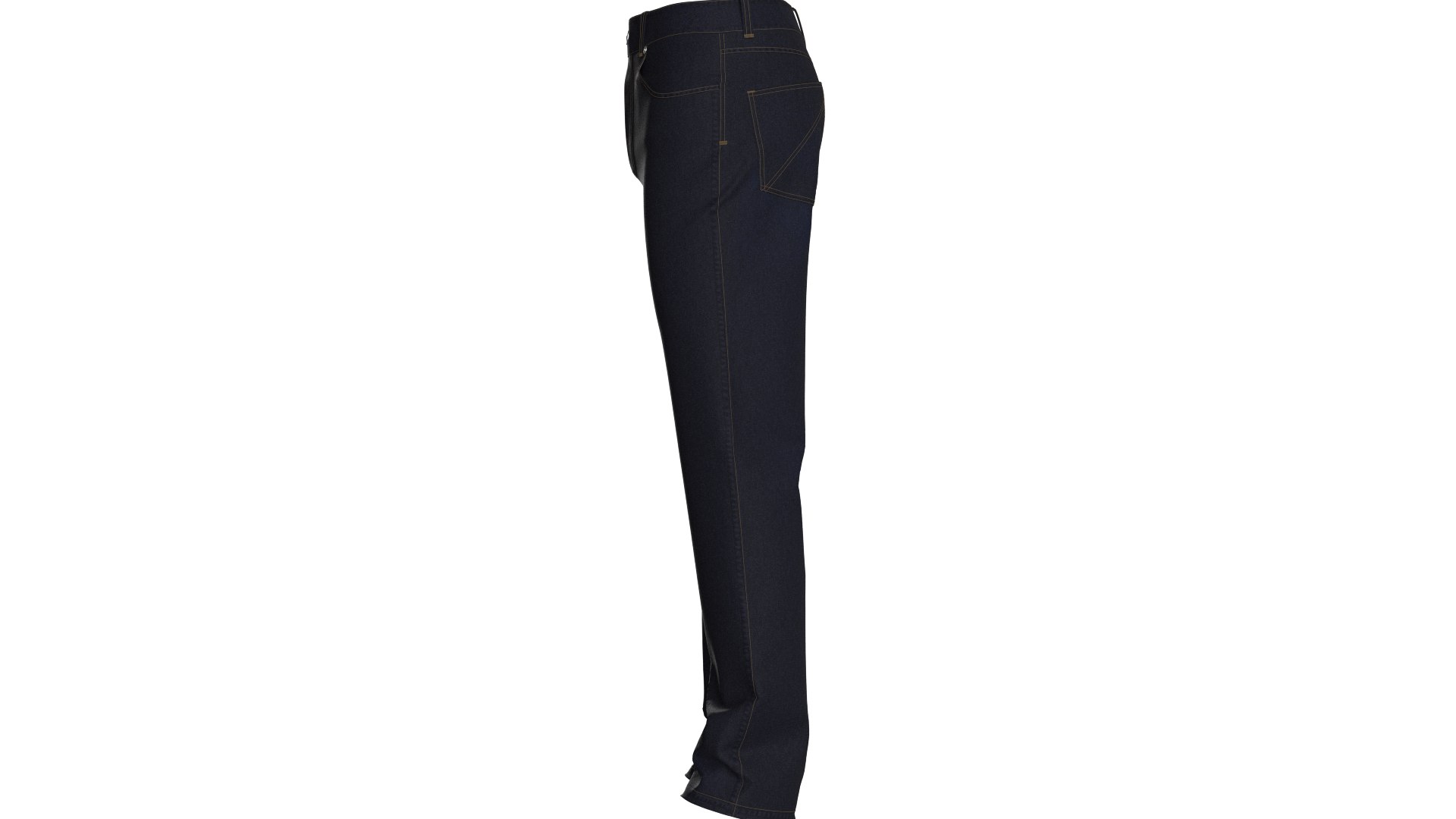 Male Denim Jean Model - TurboSquid 2167431